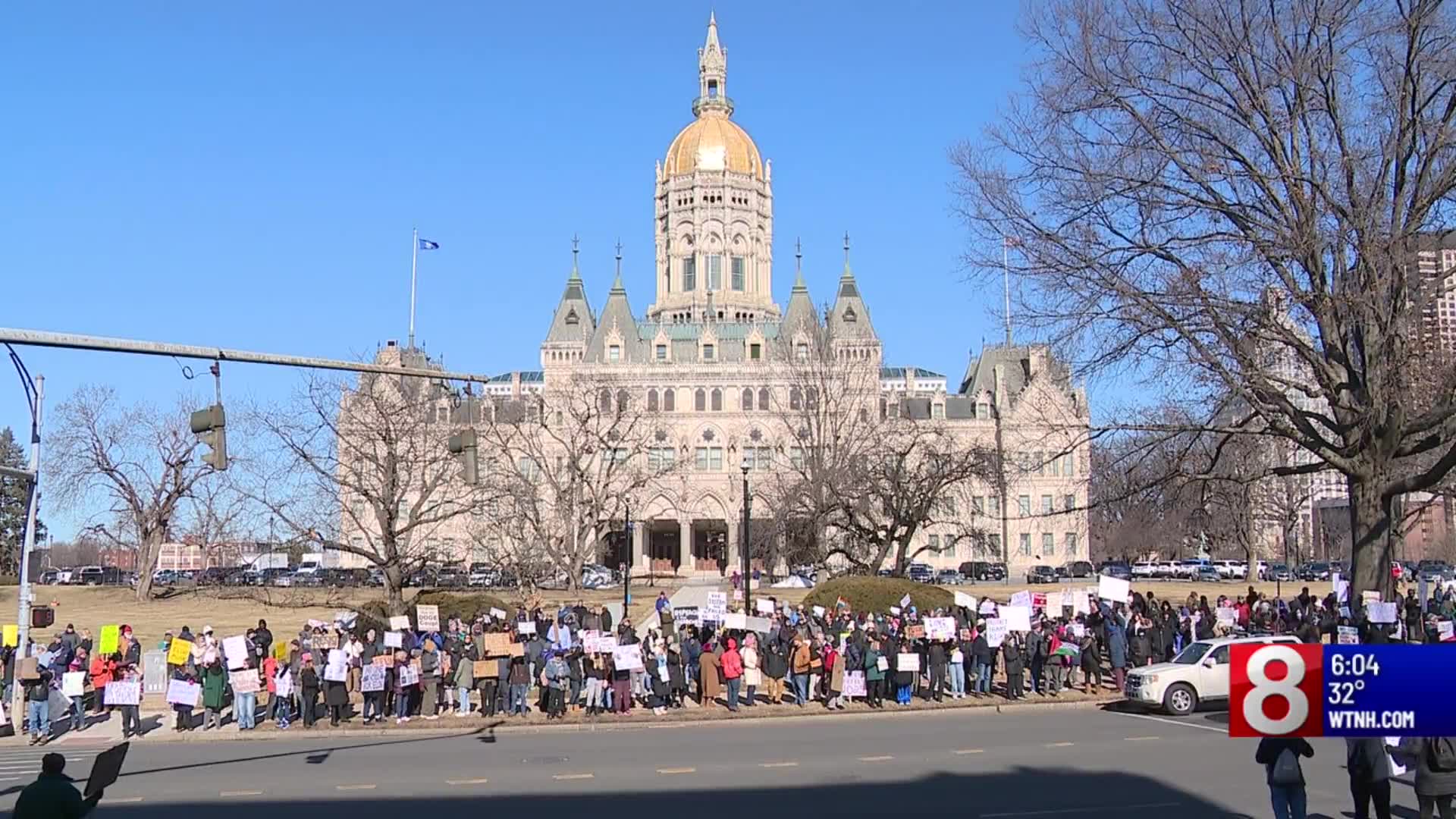 Protest against Trump, Project 2025 held in Hartford – WTNH.com