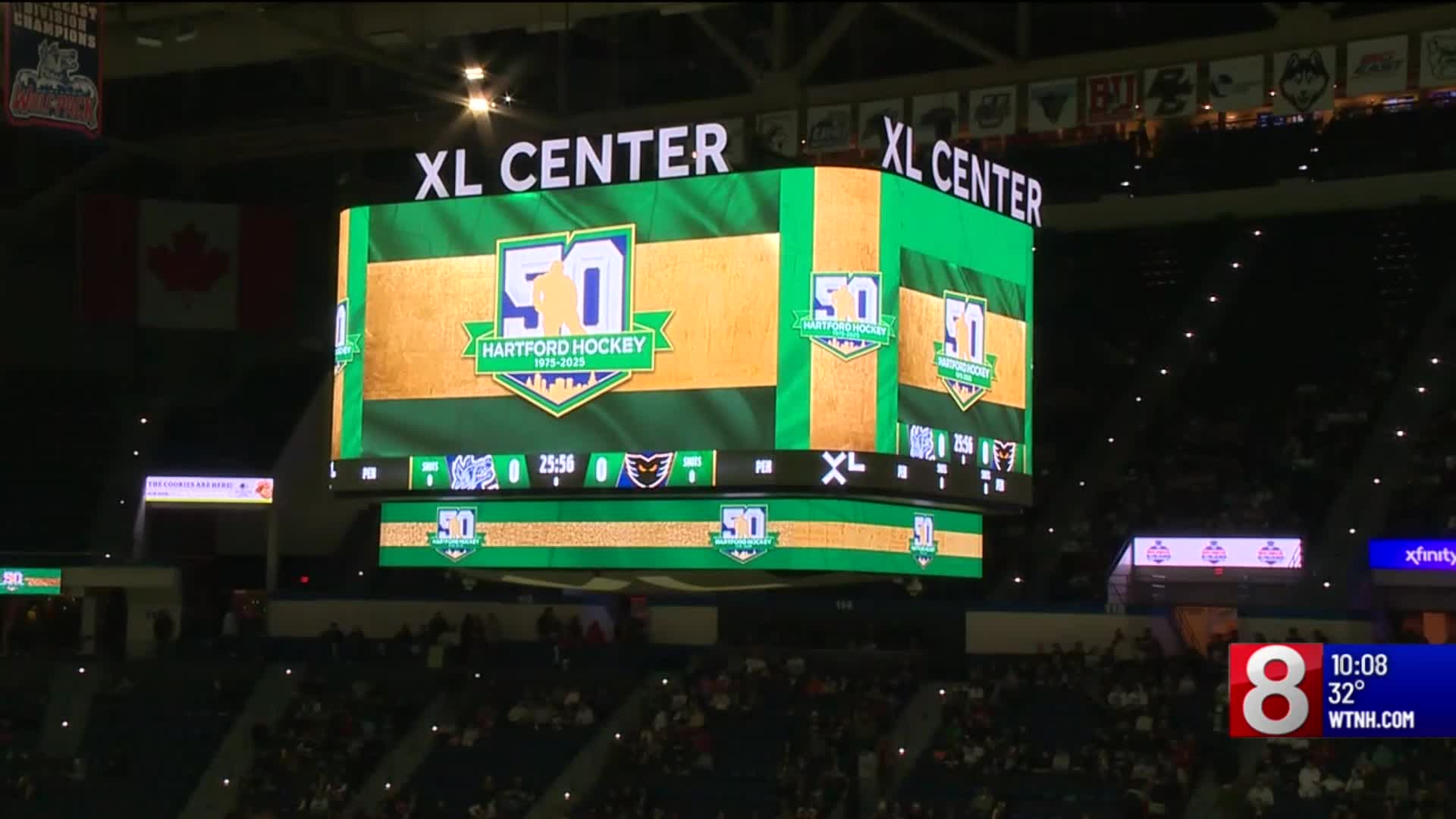 Hartford celebrates 50 years of hockey history Saturday night – WTNH.com