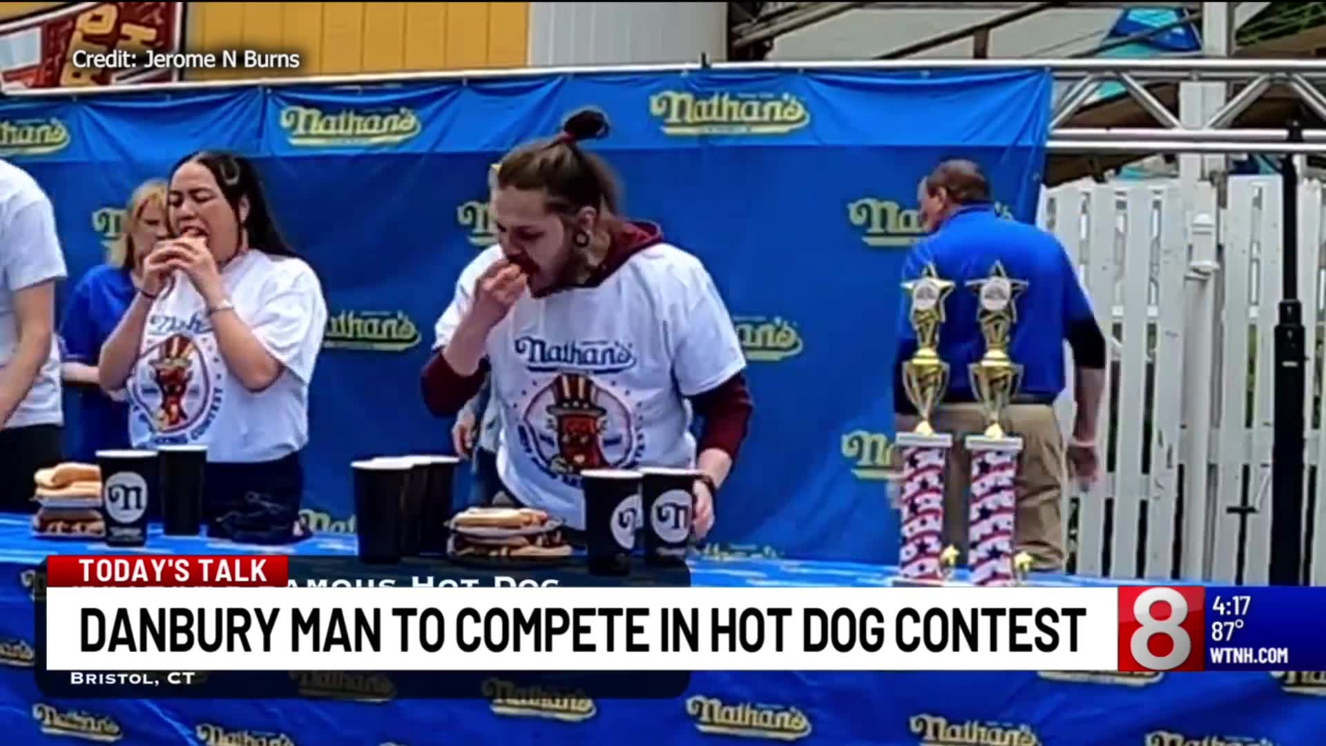 Danbury native to compete in Nathan’s Hot Dog Eating Contest – WTNH.com