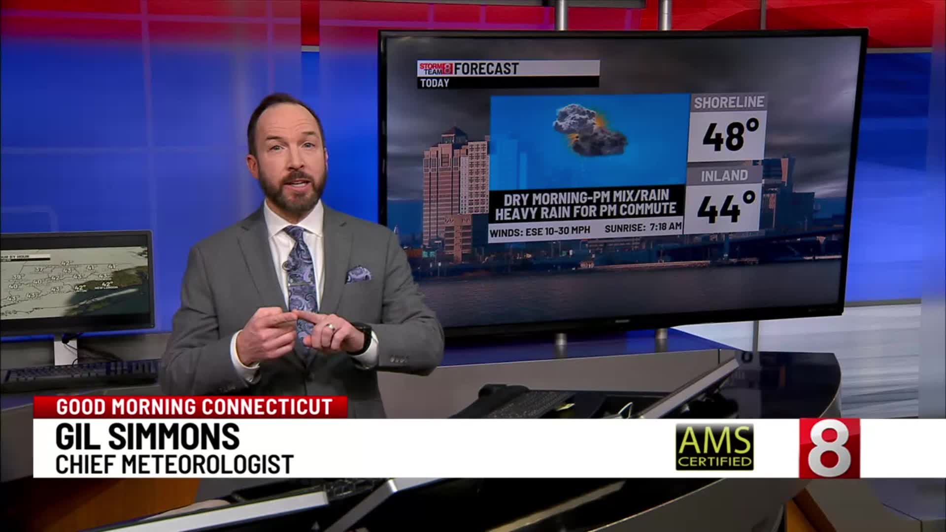 Tuesday AM Forecast (1/9) – WTNH.com