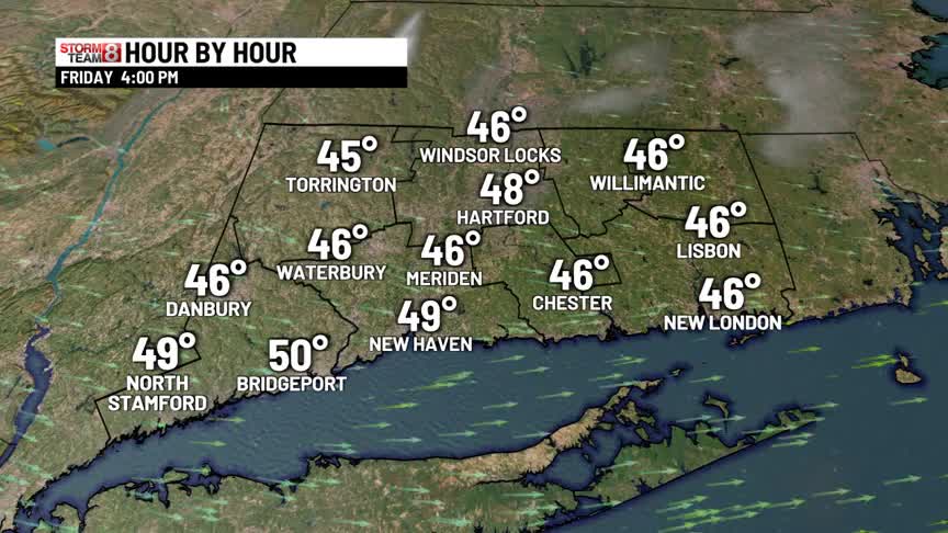 Friday Afternoon Forecast Update – WTNH.com