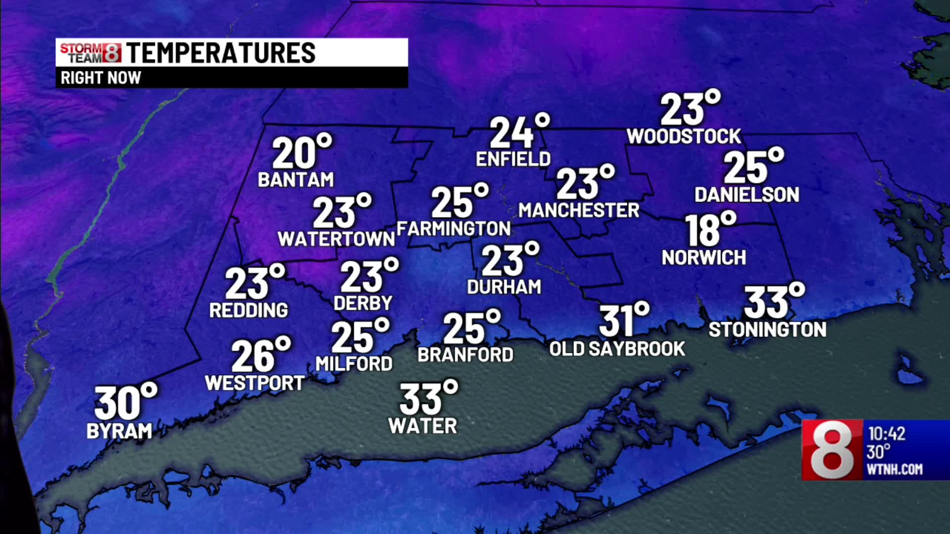 Saturday Night forecast – WTNH.com