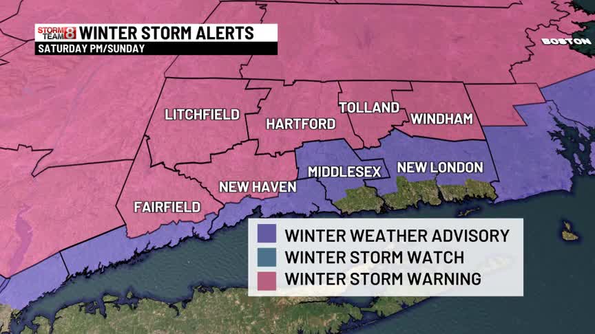 Saturday AM Updated Forecast – WTNH.com