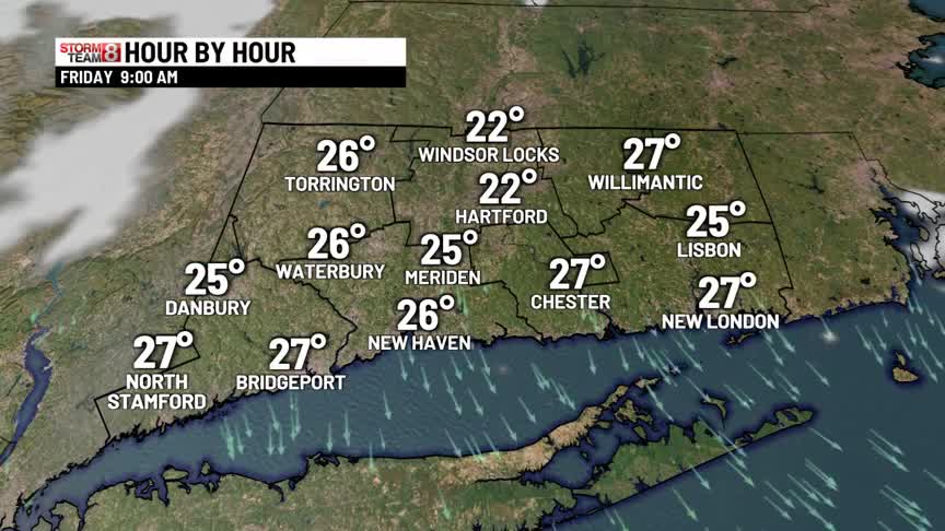 THURSDAY OVERNIGHT WEATHER UPDATE – WTNH.com