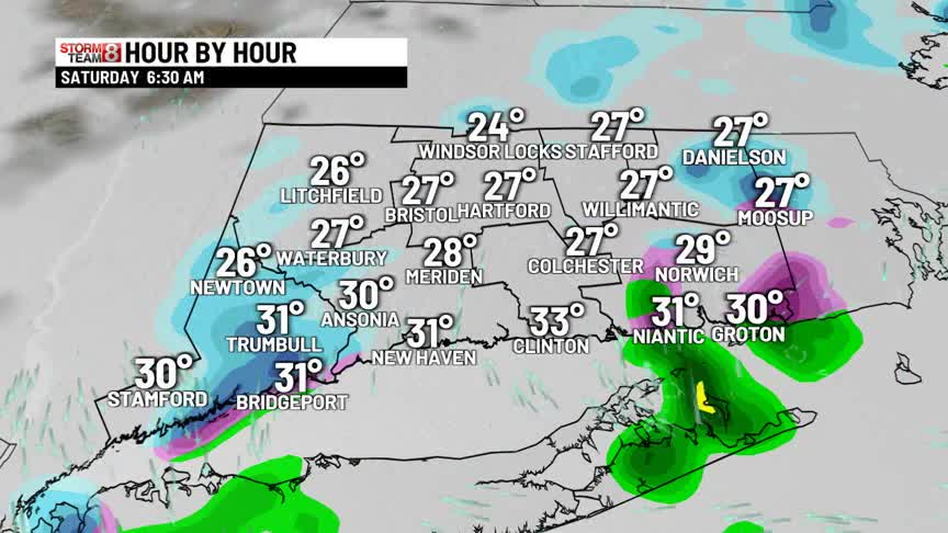 Saturday AM Forecast Update – WTNH.com