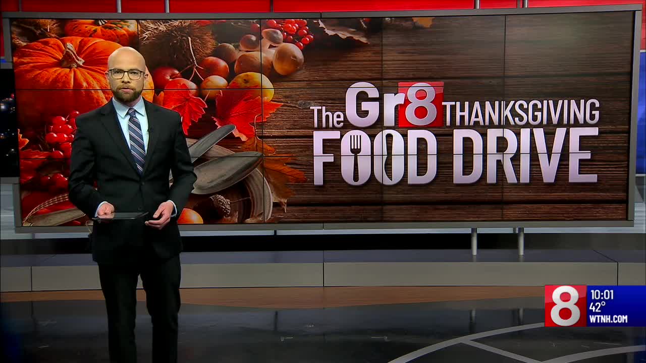 The annual Gr8 Thanksgiving Food Drive – WTNH.com