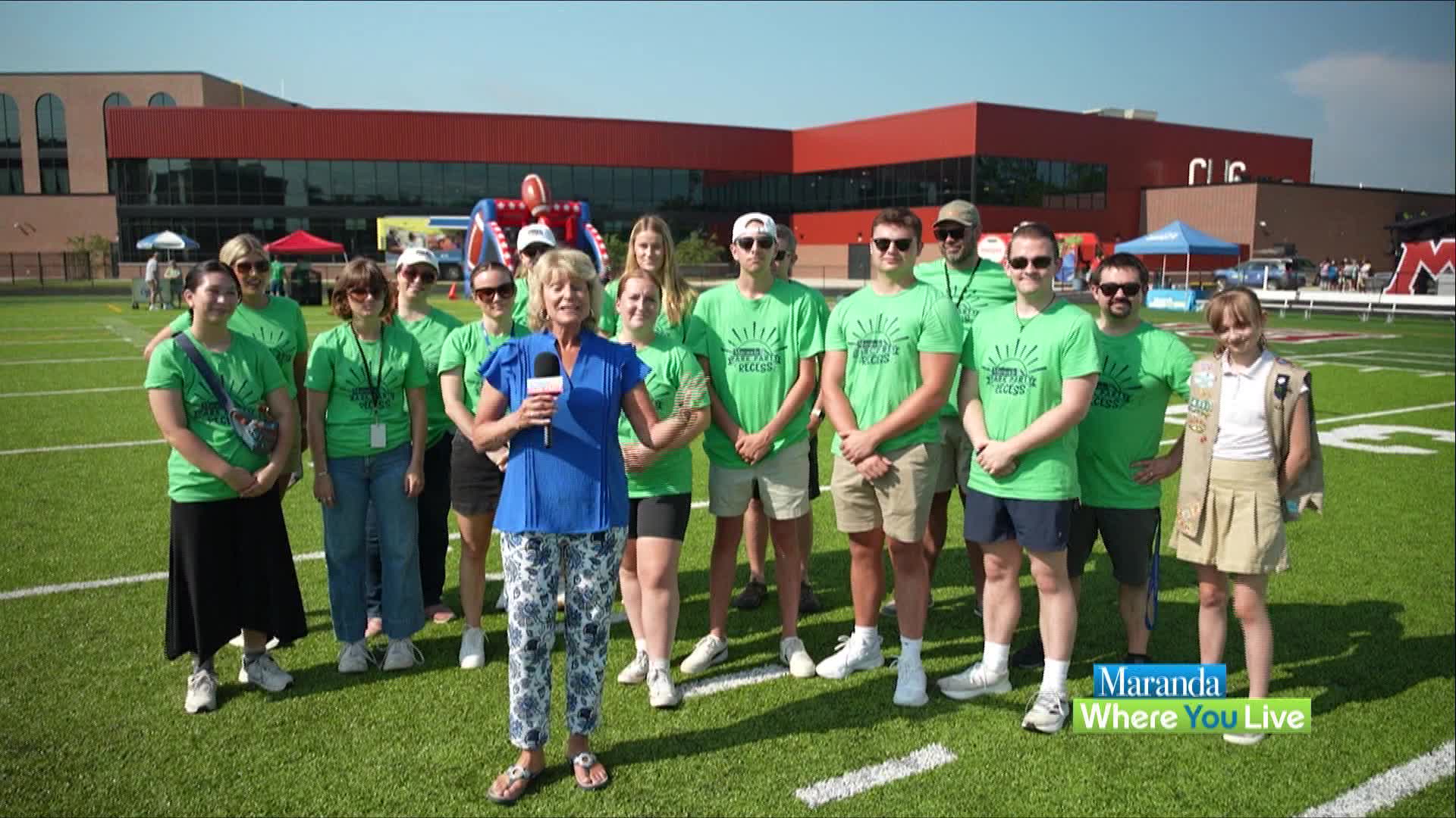 Recap of Maranda Park Party Recess at Charles Hackley Middle School in ...