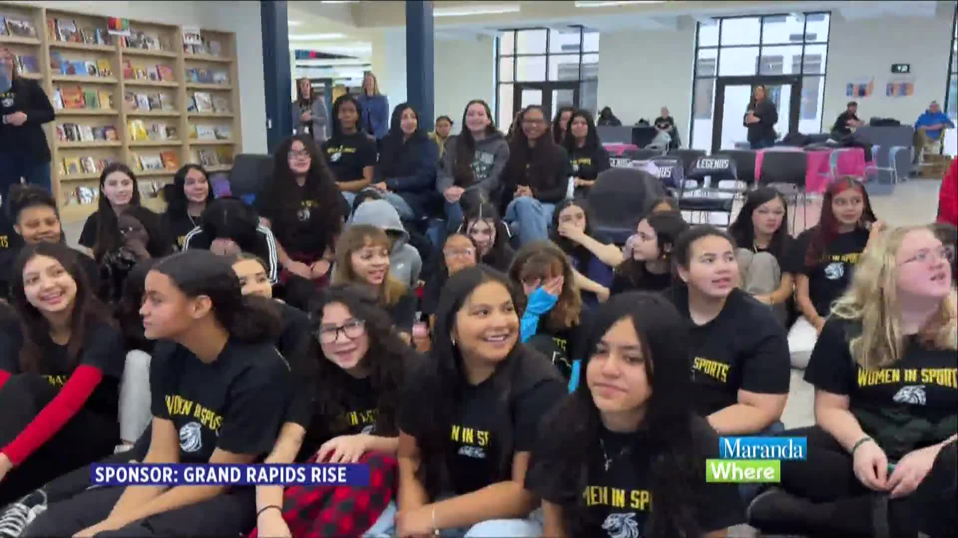 Young athletes celebrate ‘Girls and Women in Sports Day’ with the GR ...