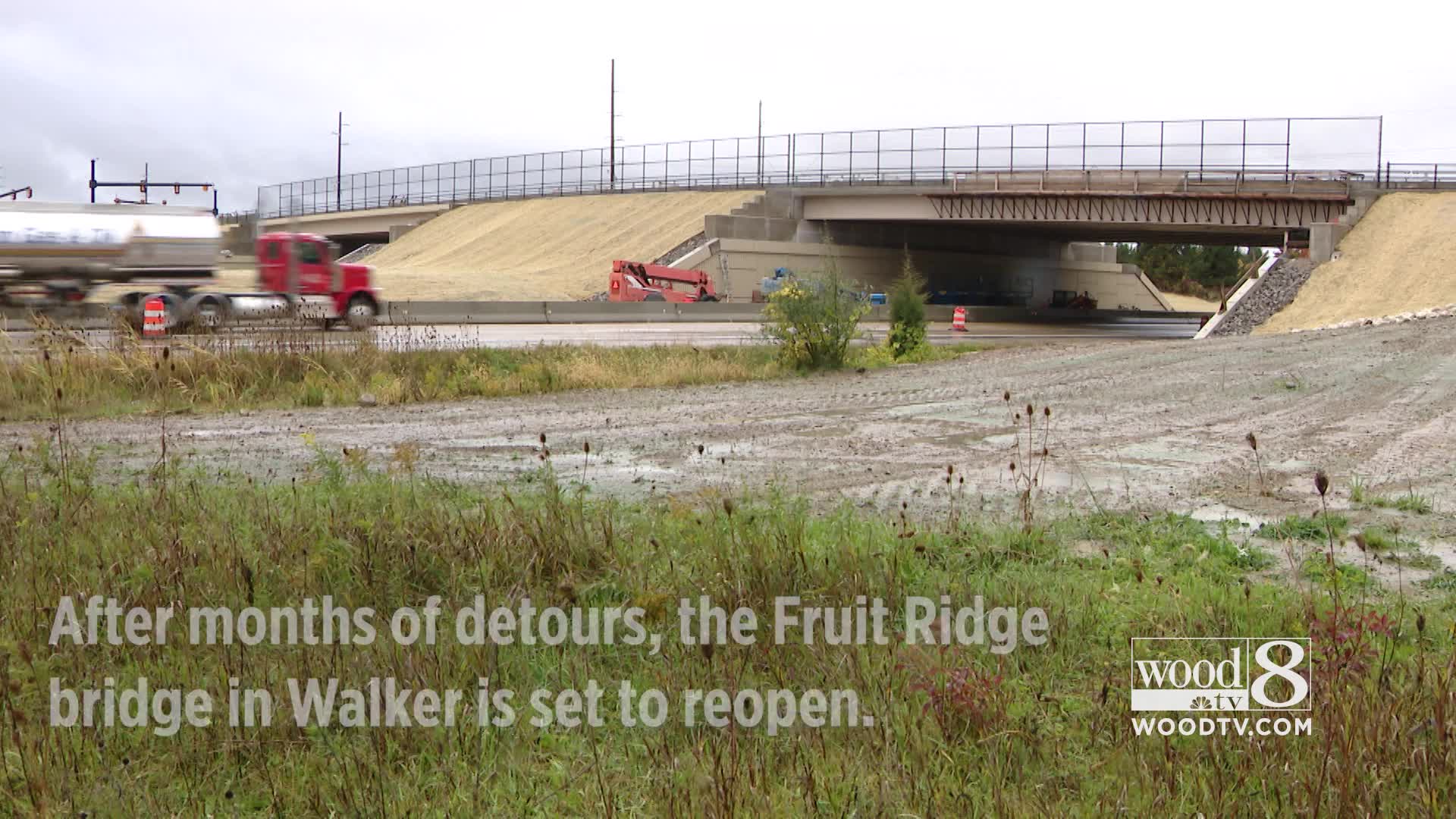 Fruit Ridge bridge in Walker set to reopen after months of construction ...