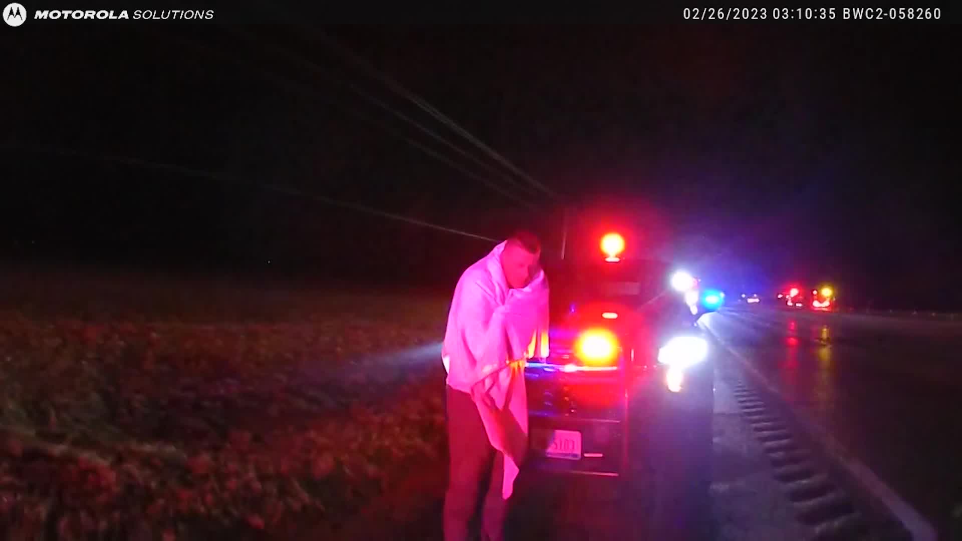 MSP bodycam video: Lillywhite denies driving in February crash – WOODTV.com