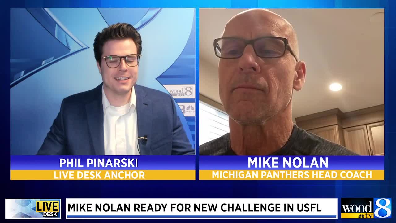 Mike Nolan ready for new challenge in USFL – WOODTV.com