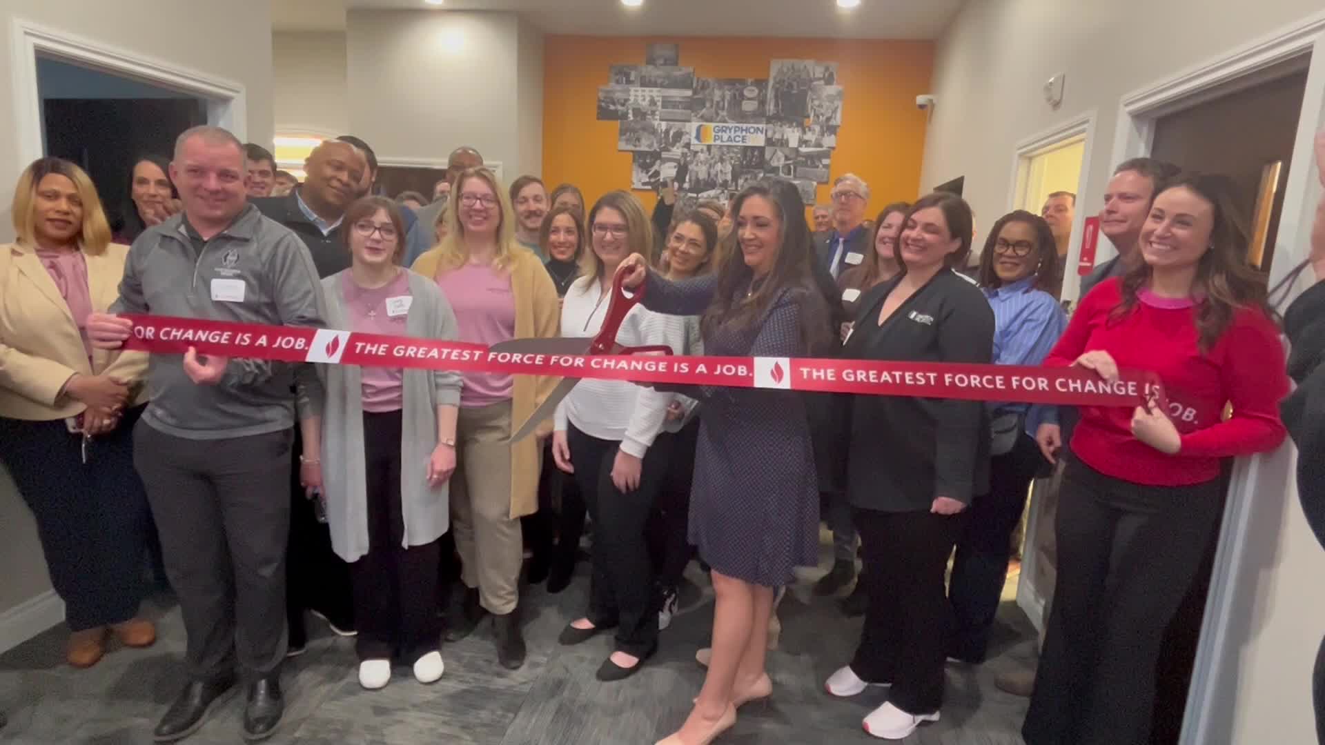 Gryphon Place ribbon-cutting ceremony – WOODTV.com