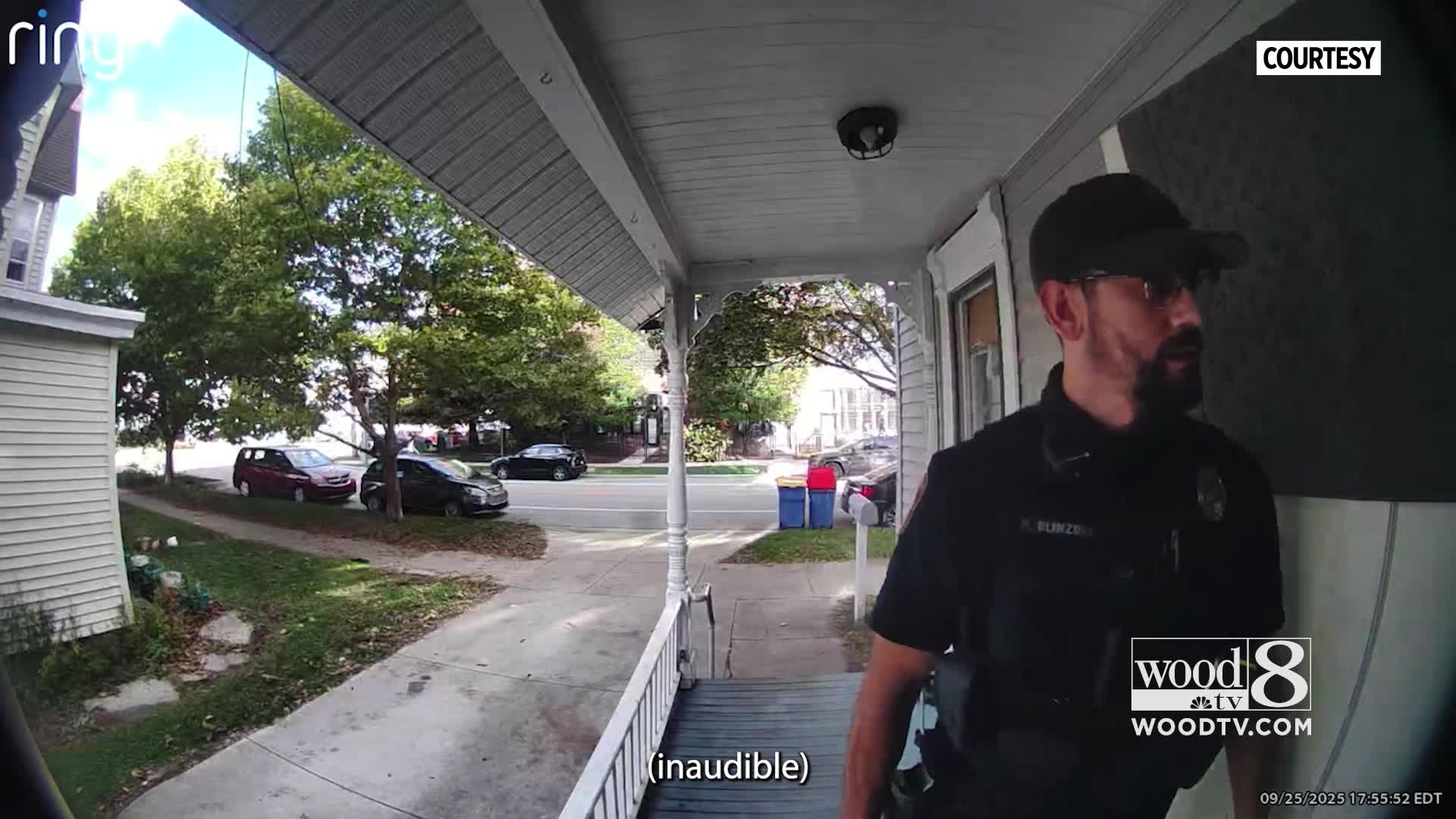 Ring camera shows officers urge man to leave before shooting him ...