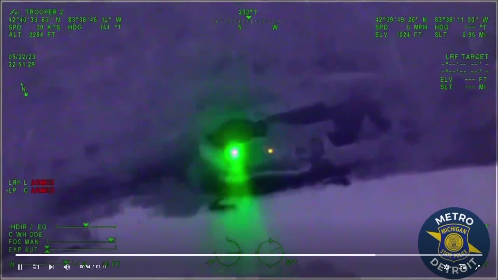 MSP helicopter pilot: Laser flashes can be blinding – WOODTV.com