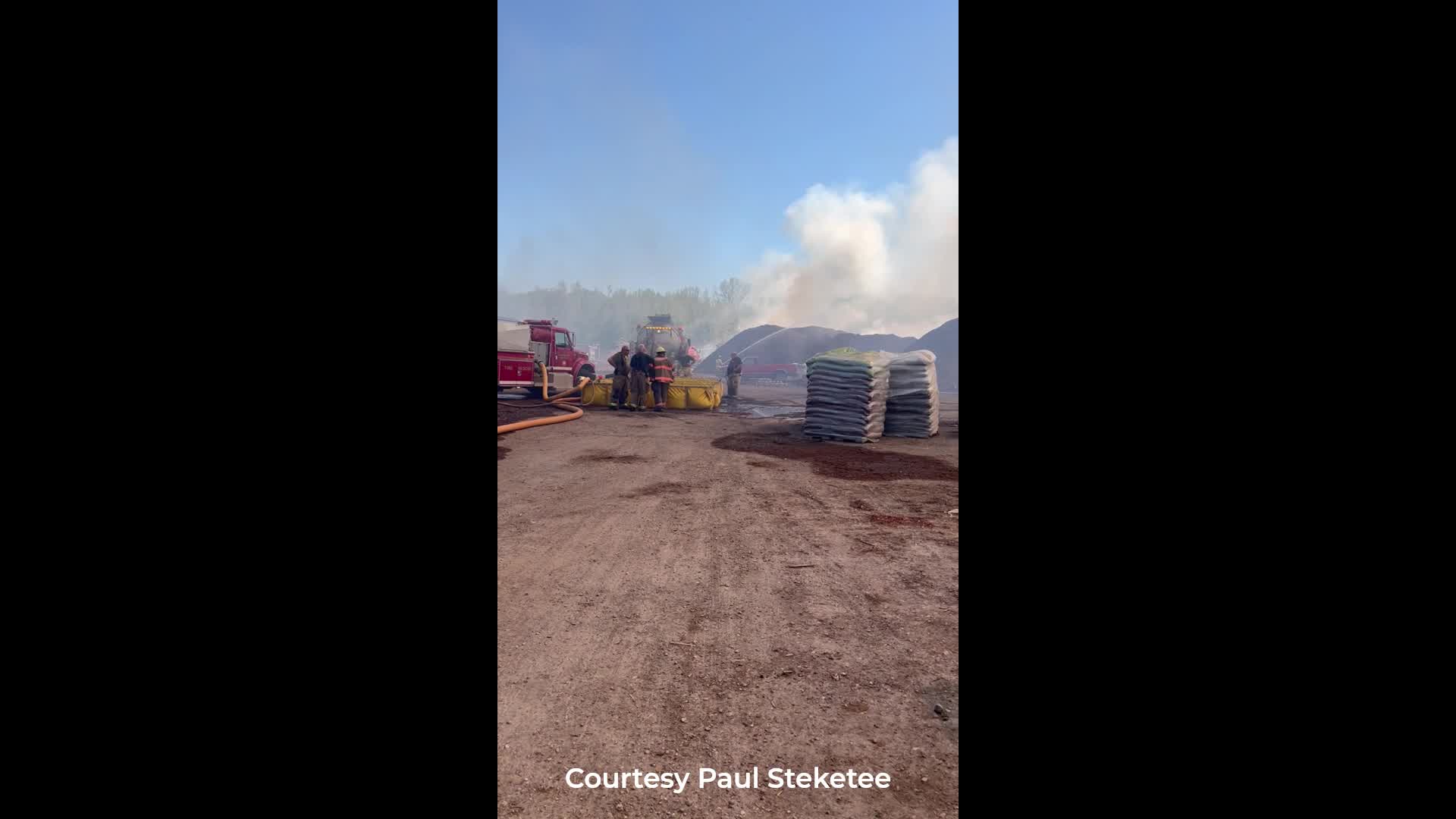 Video of fire at Mulch Pro – WOODTV.com