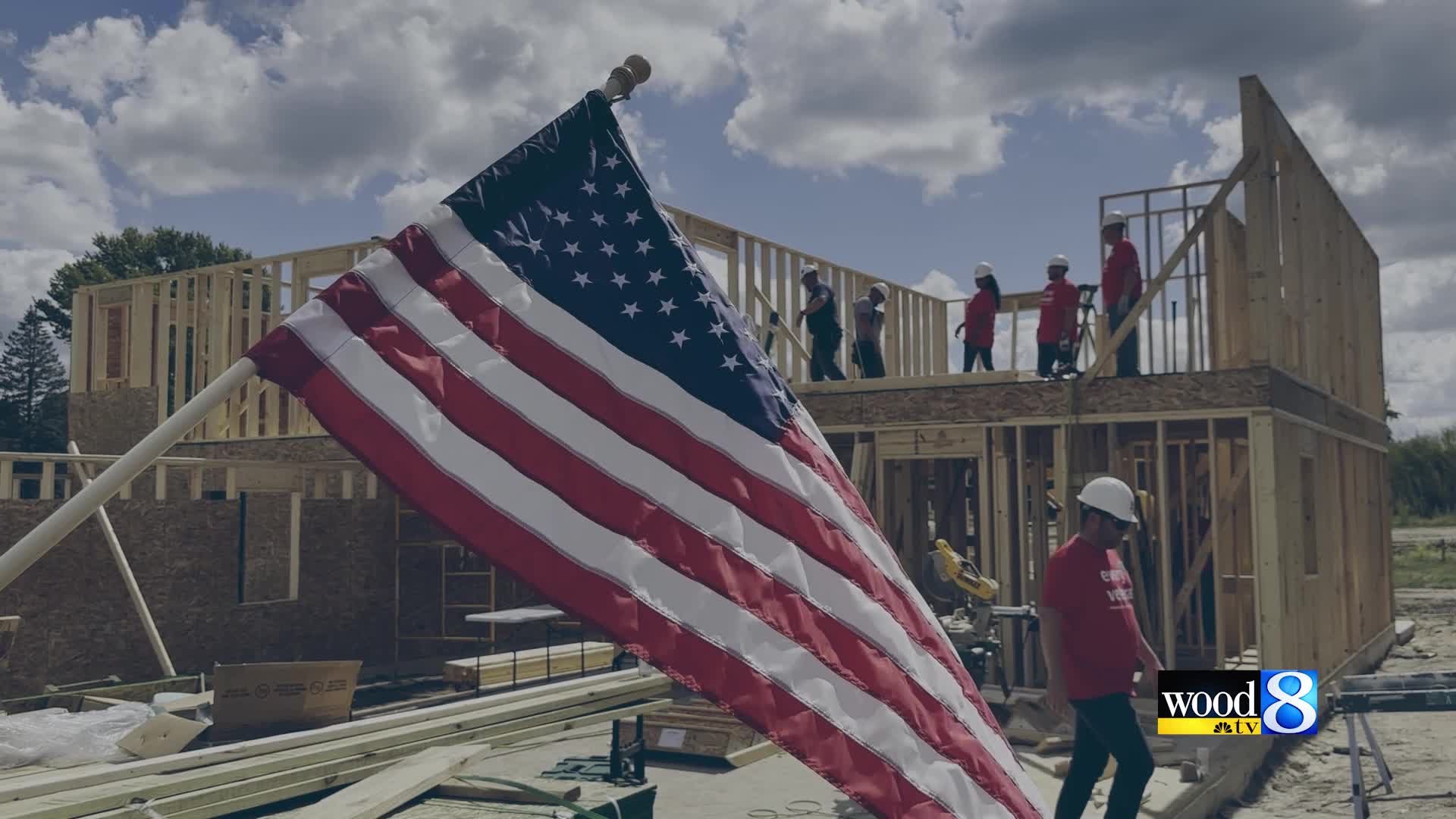 Local veterans build home for Navy veteran – WOODTV.com