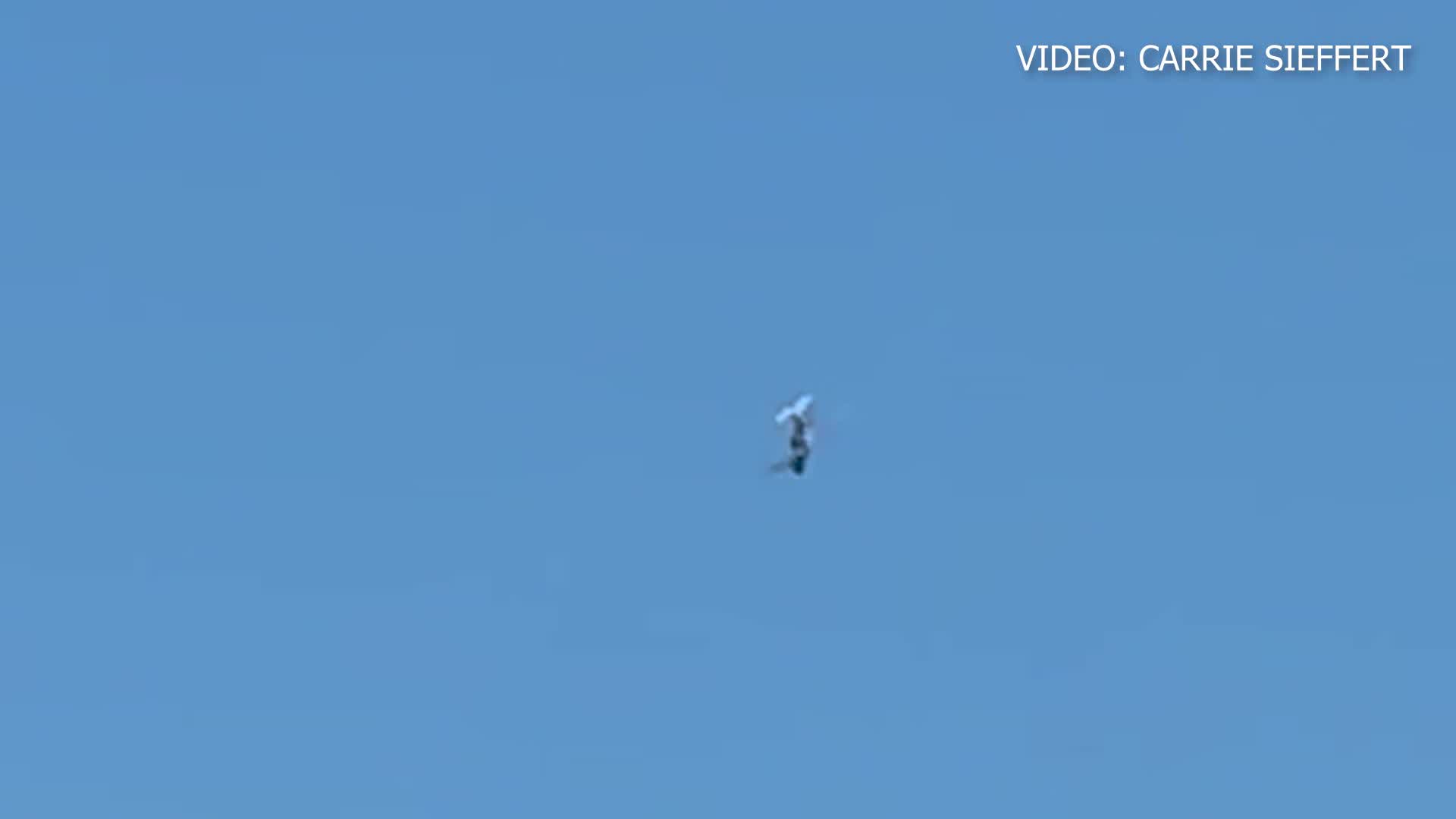 Witness video shows plane before crash near Lansing – WOODTV.com
