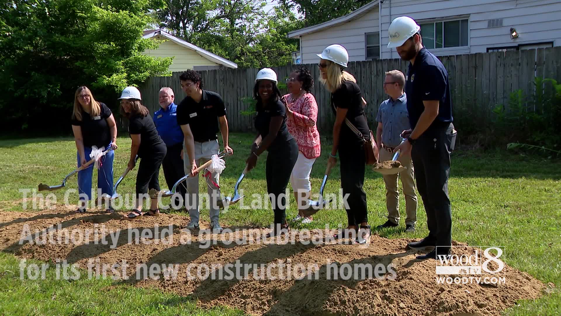Calhoun County Land Break breaks ground on new homes – WOODTV.com