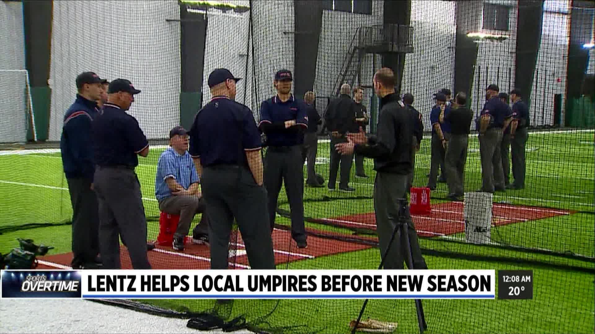 West Michigan’s Lentz helps local umpires before new season – Fox 8 ...