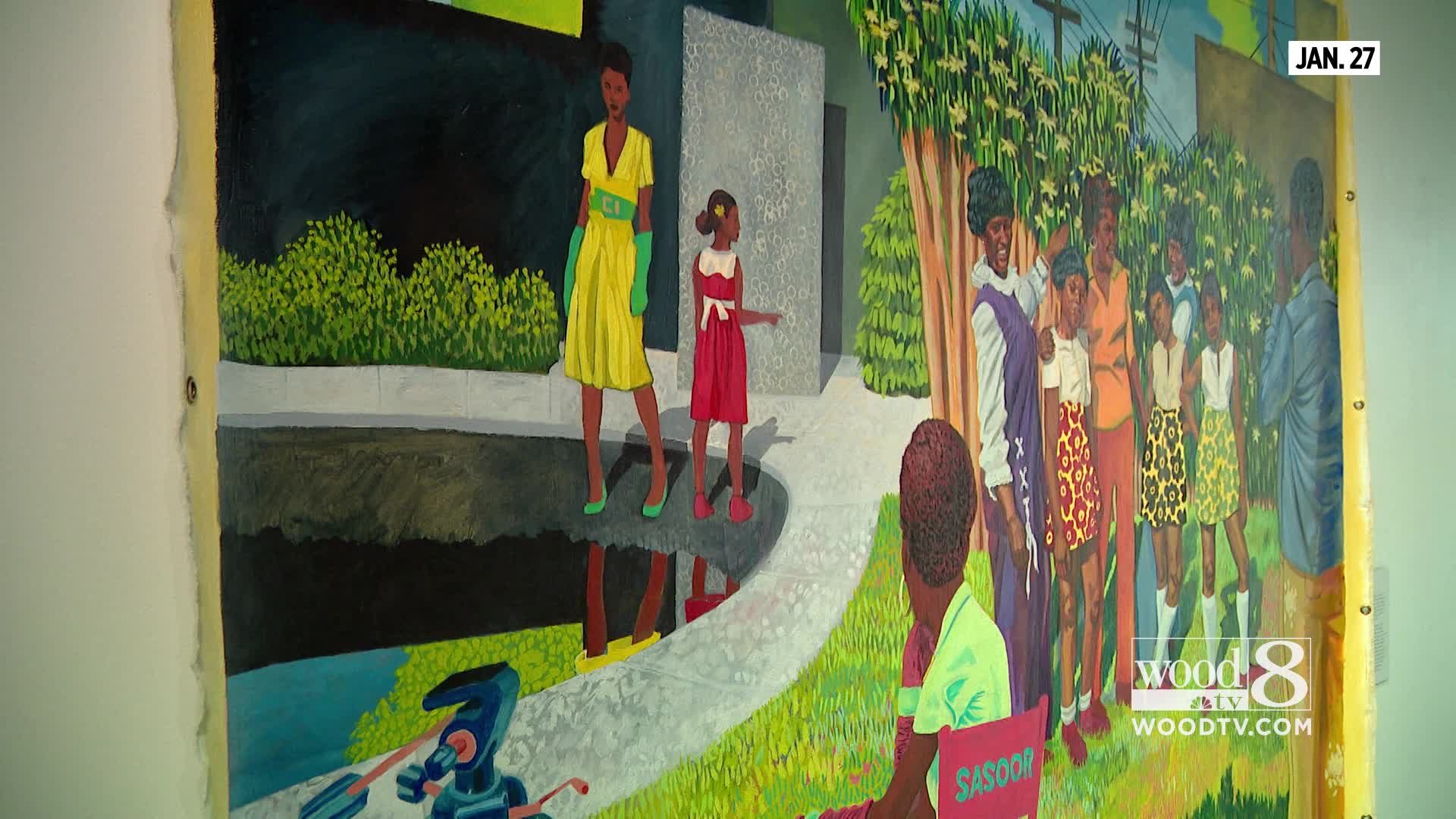 Muskegon art exhibition showcases ‘beauty in Black family’ – WOODTV.com