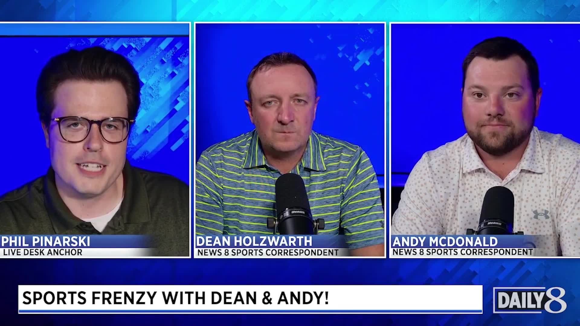 Sports Frenzy with Dean & Andy: July 10, 2025 – WIVT – News 34