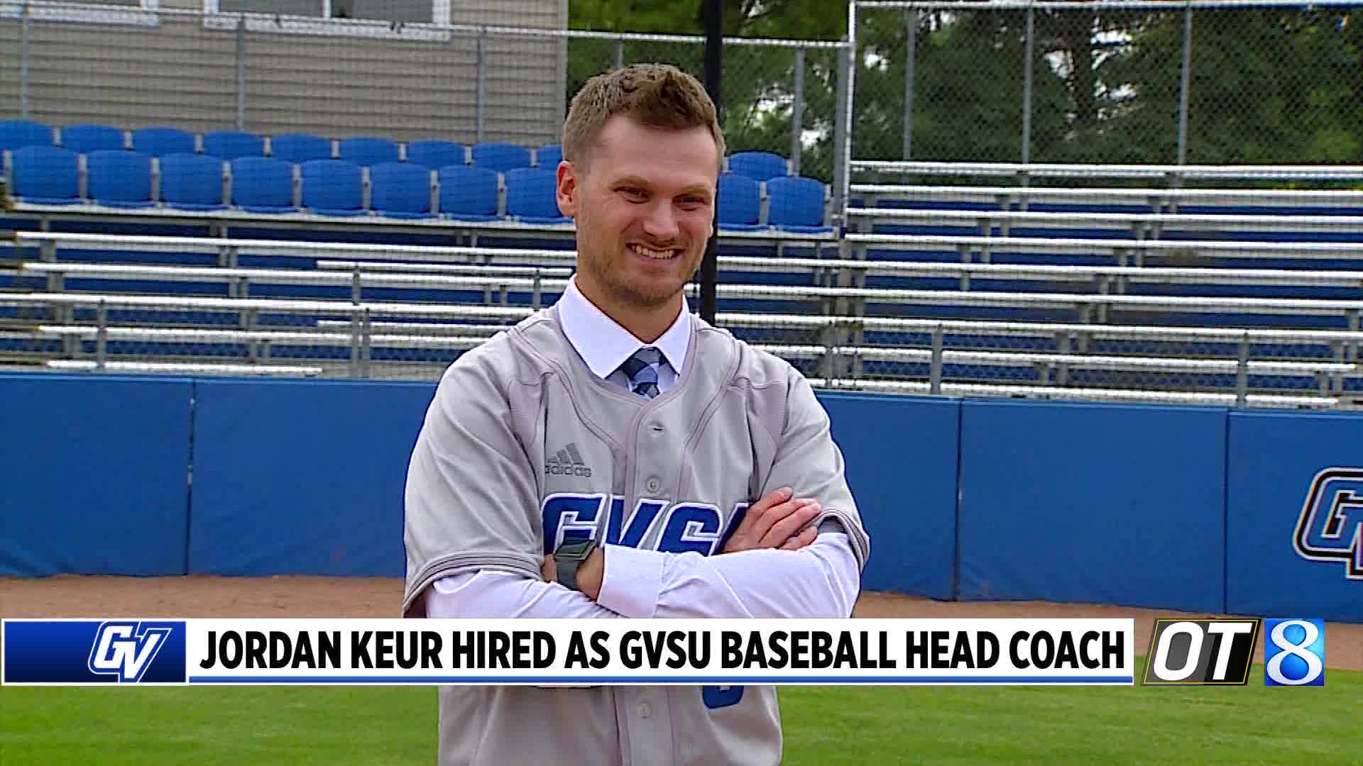 Jordan Keur hired as GVSU baseball head coach – WOODTV.com