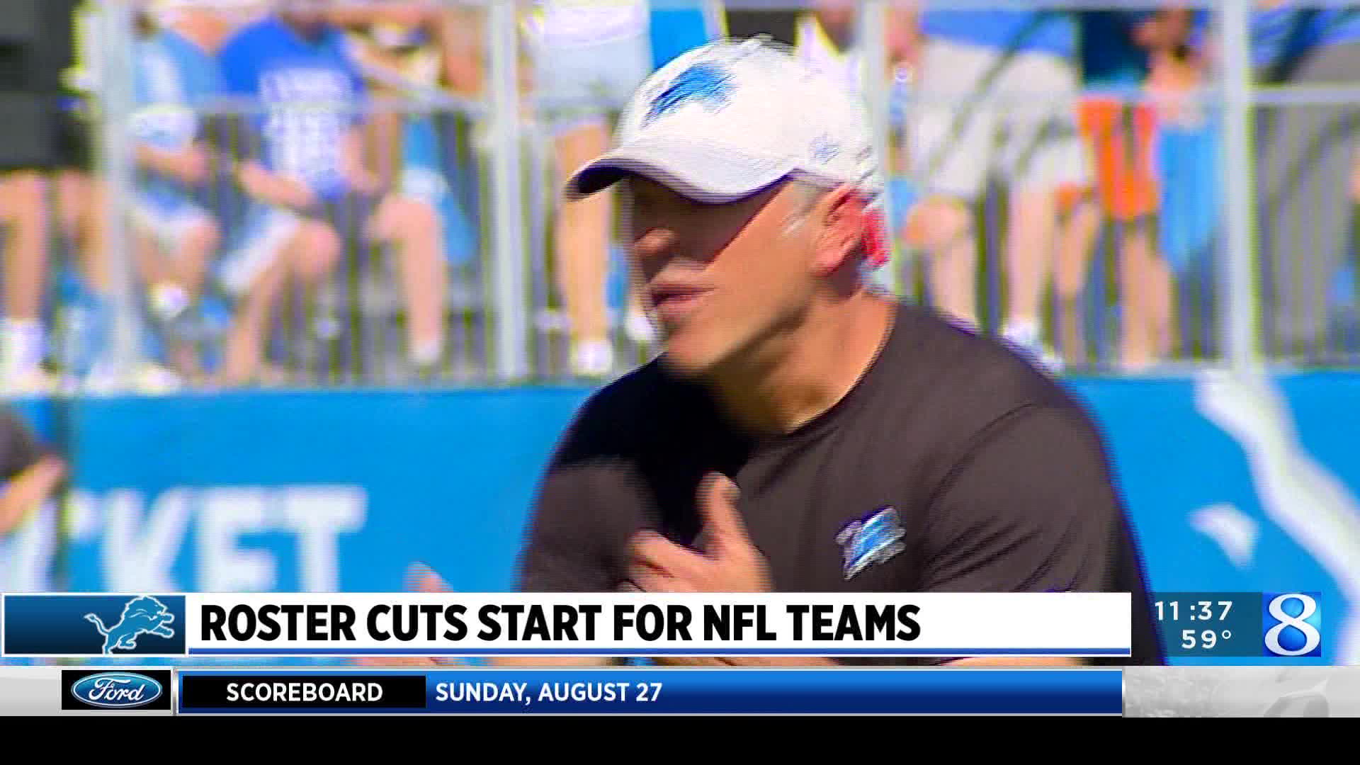 Roster cuts start for NFL teams – WDTN.com