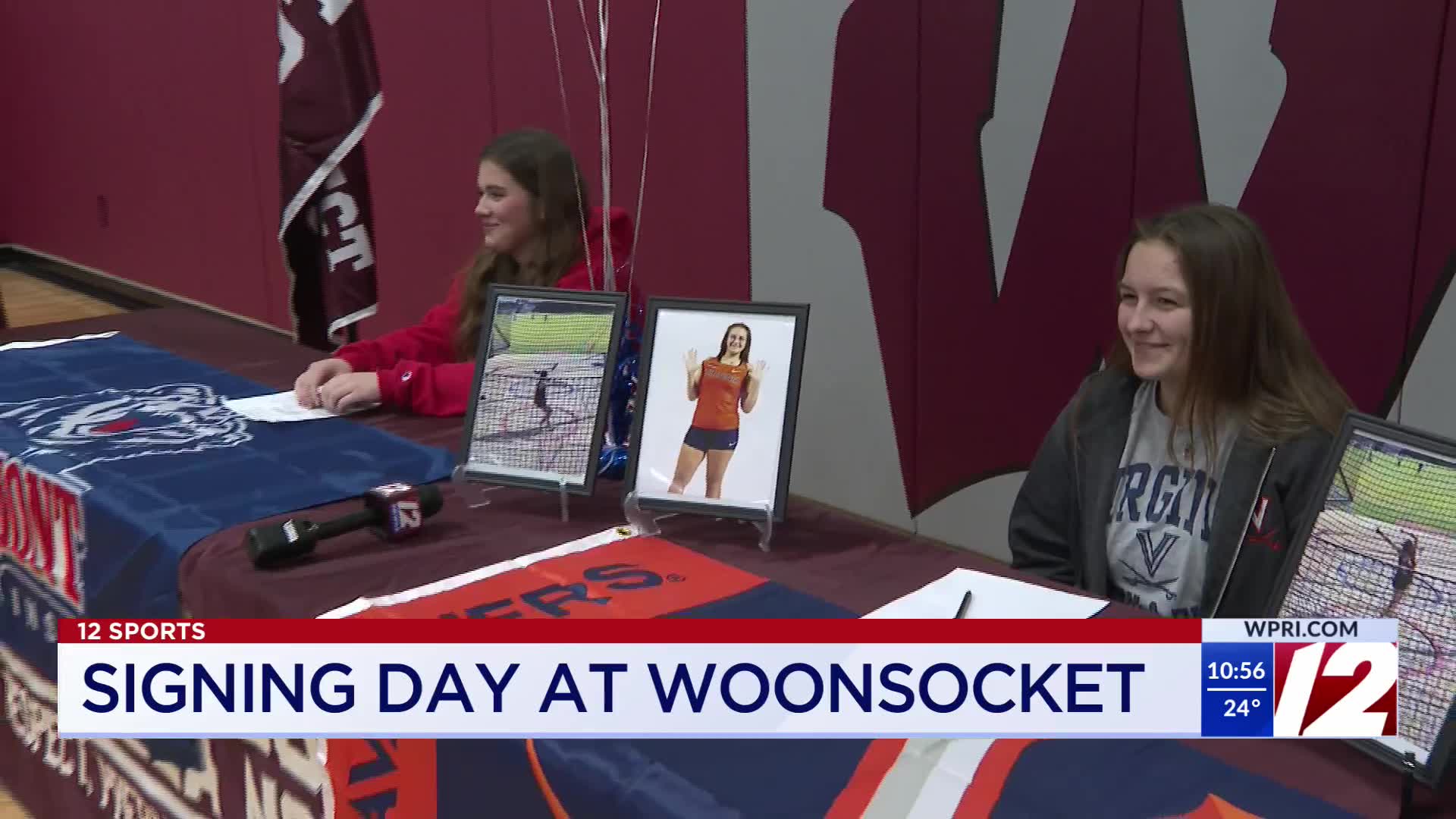 Woonsocket High School student-athletes sign national letters of intent ...