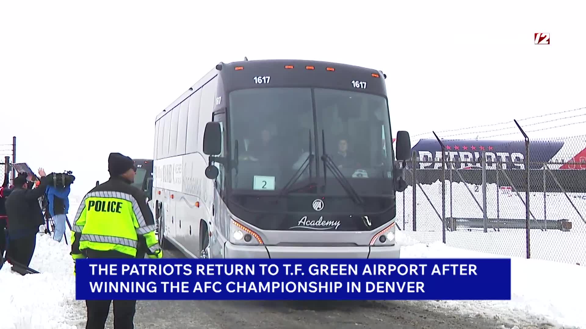 VIDEO NOW: New England Patriots return from Denver AFC Champions – WPRI.com