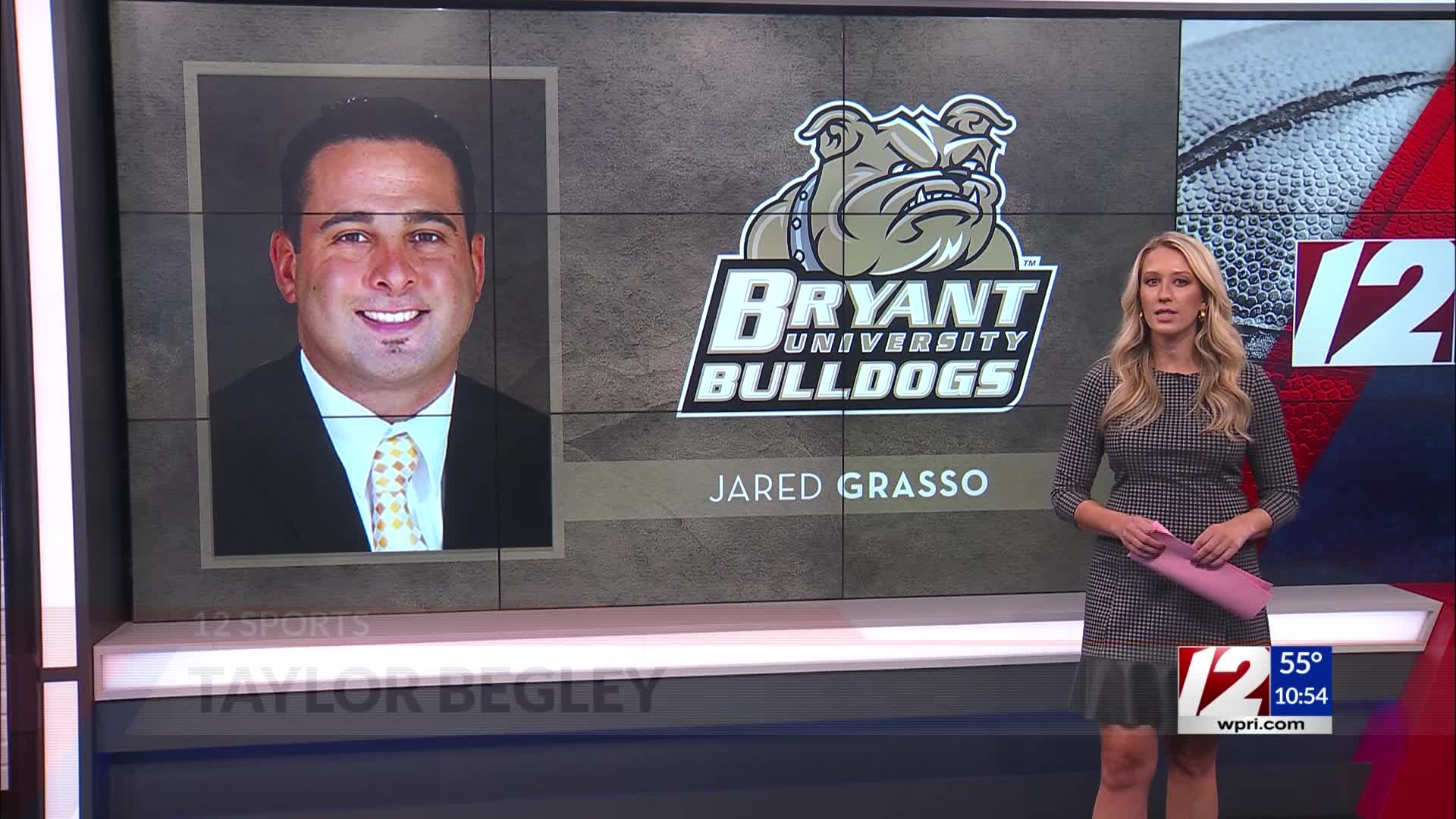 Jared Grasso on leave of absence at Bryant – WPRI.com