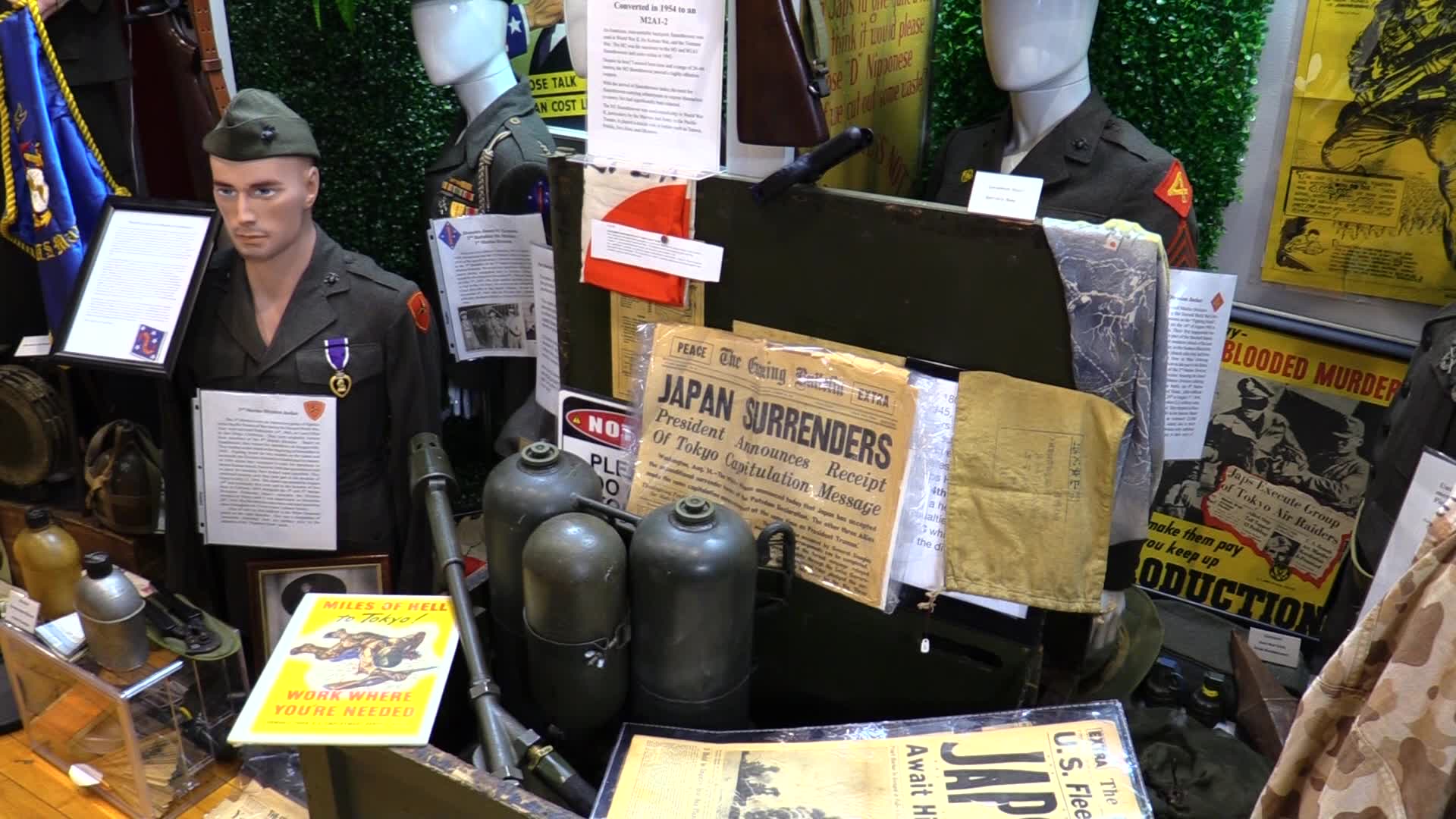 RI museum honors sacrifices made, lessons learned in World War II ...