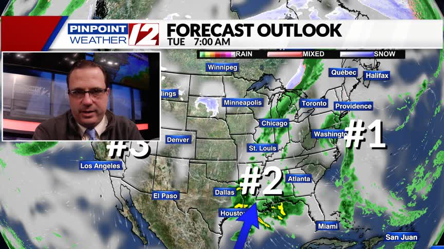 Weather Now: Off/Rain Today; Flooding Rains PM Wednesday into Thursday ...
