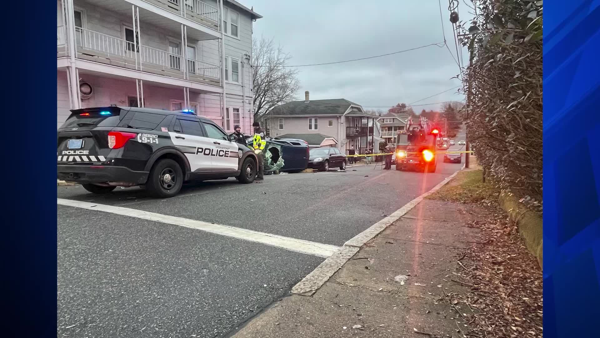 12 NEWS NOW: Suspect in custody after Woonsocket stabbing, police chase ...