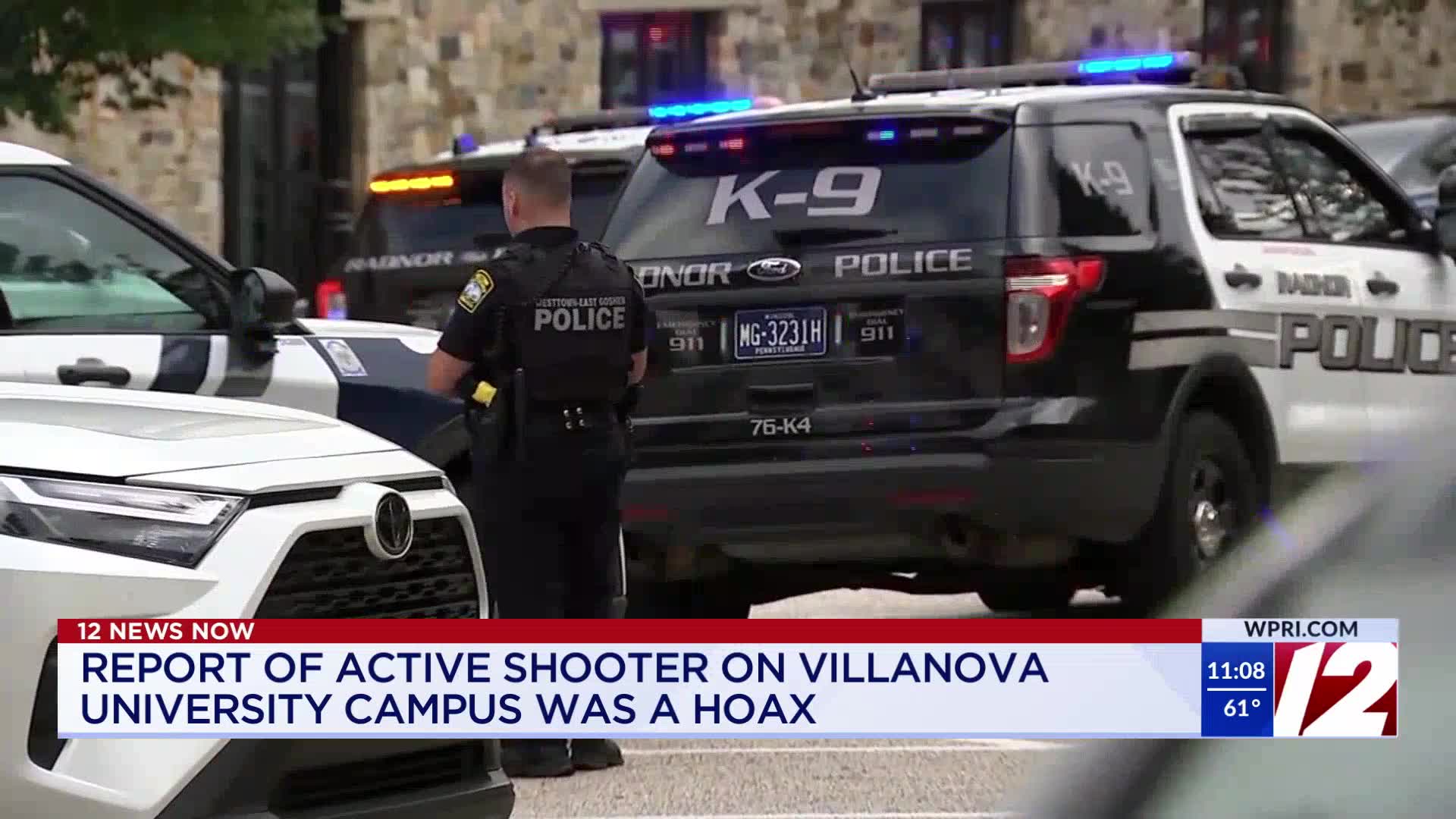 Villanova president: Report of campus shooter was a ‘cruel hoax’ – WPRI.com