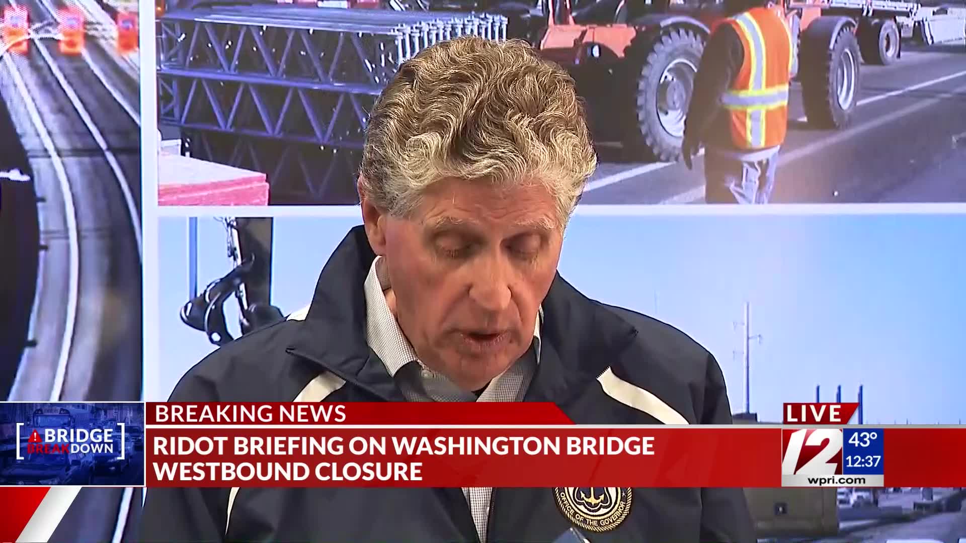 VIDEO NOW: McKee defends handling of Washington Bridge closure – WPRI.com