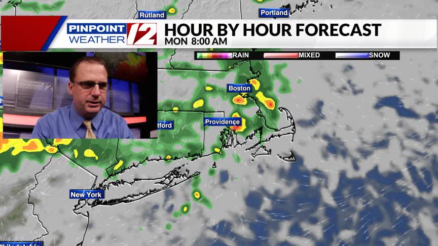 Weather Alert: Rain, Some Heavy, Expected Monday into Tuesday – WPRI.com