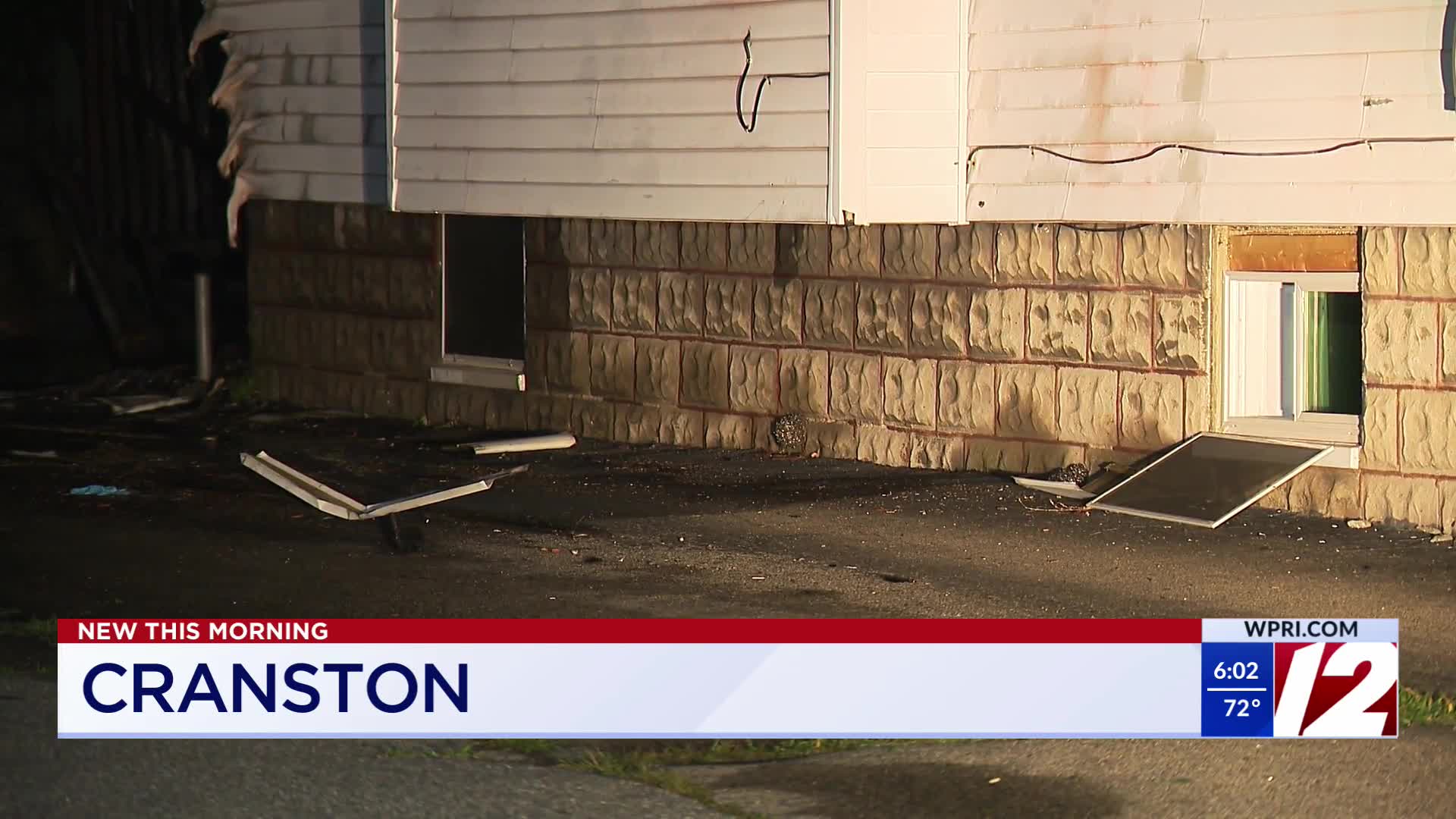 Crews extinguish Cranston house fire – WPRI.com