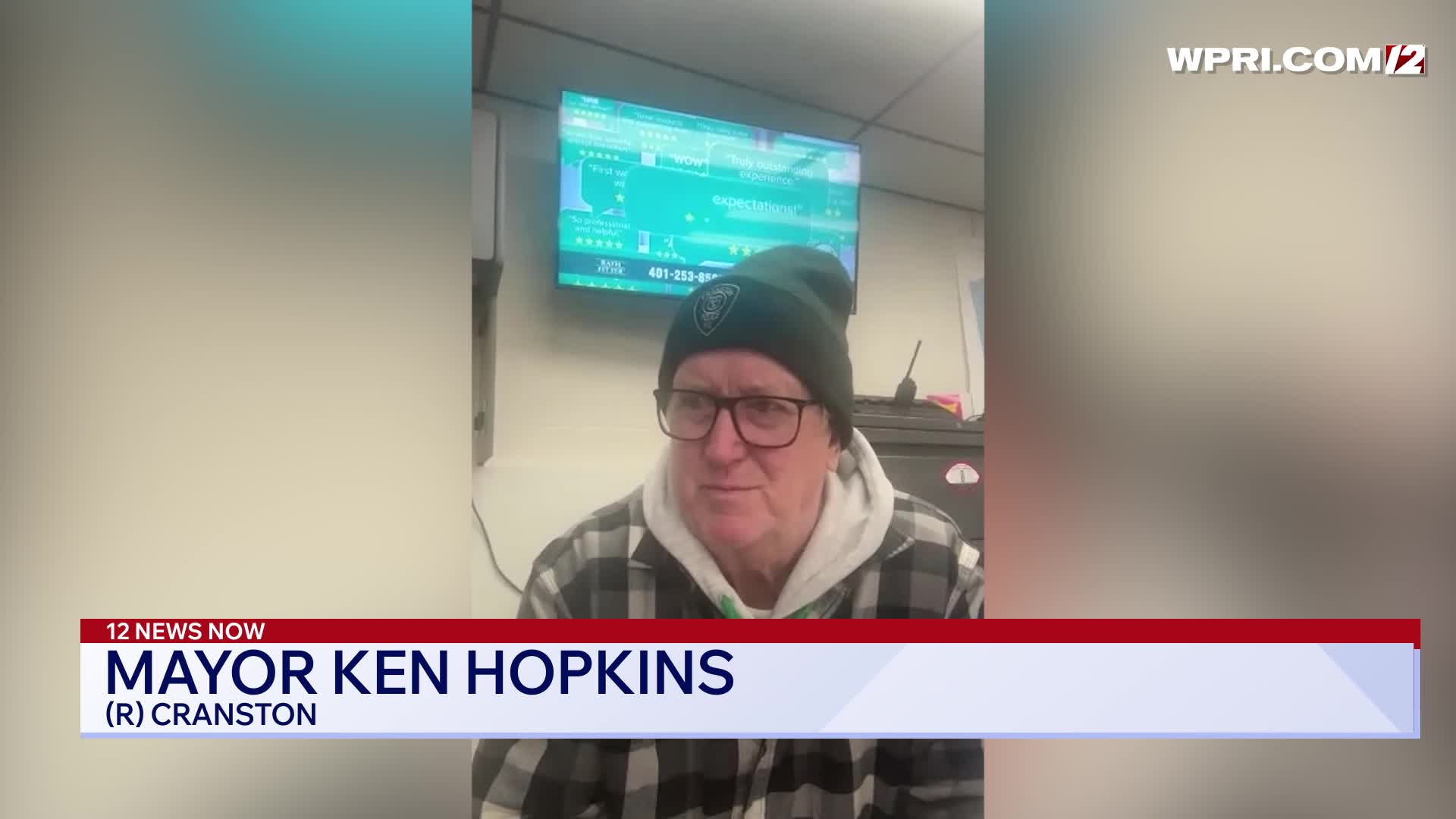 Full Interview: Cranston Mayor Ken Hopkins discusses blizzard ...