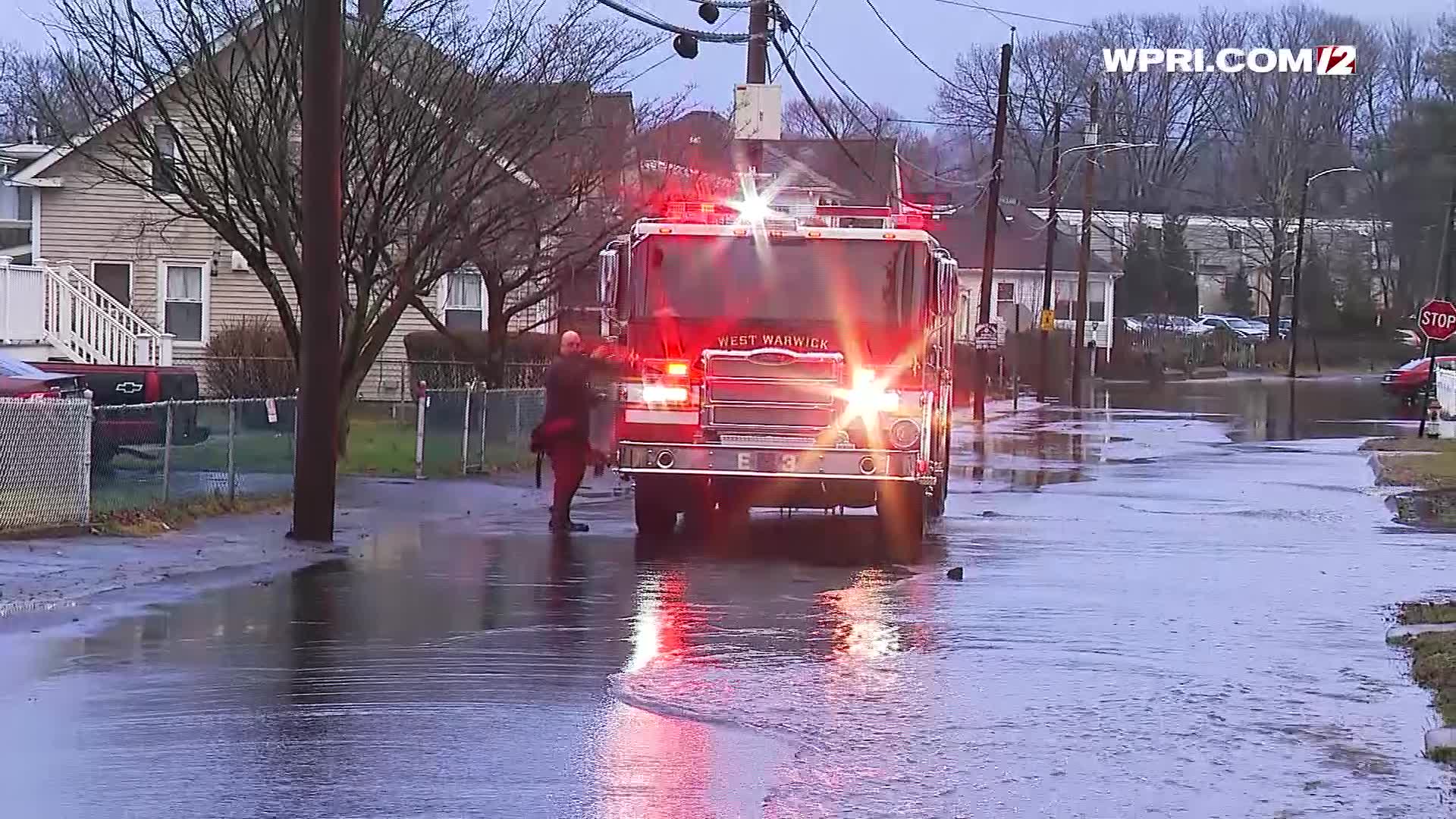 VIDEO NOW: Flooding cleanup continues in West Warwick – WPRI.com