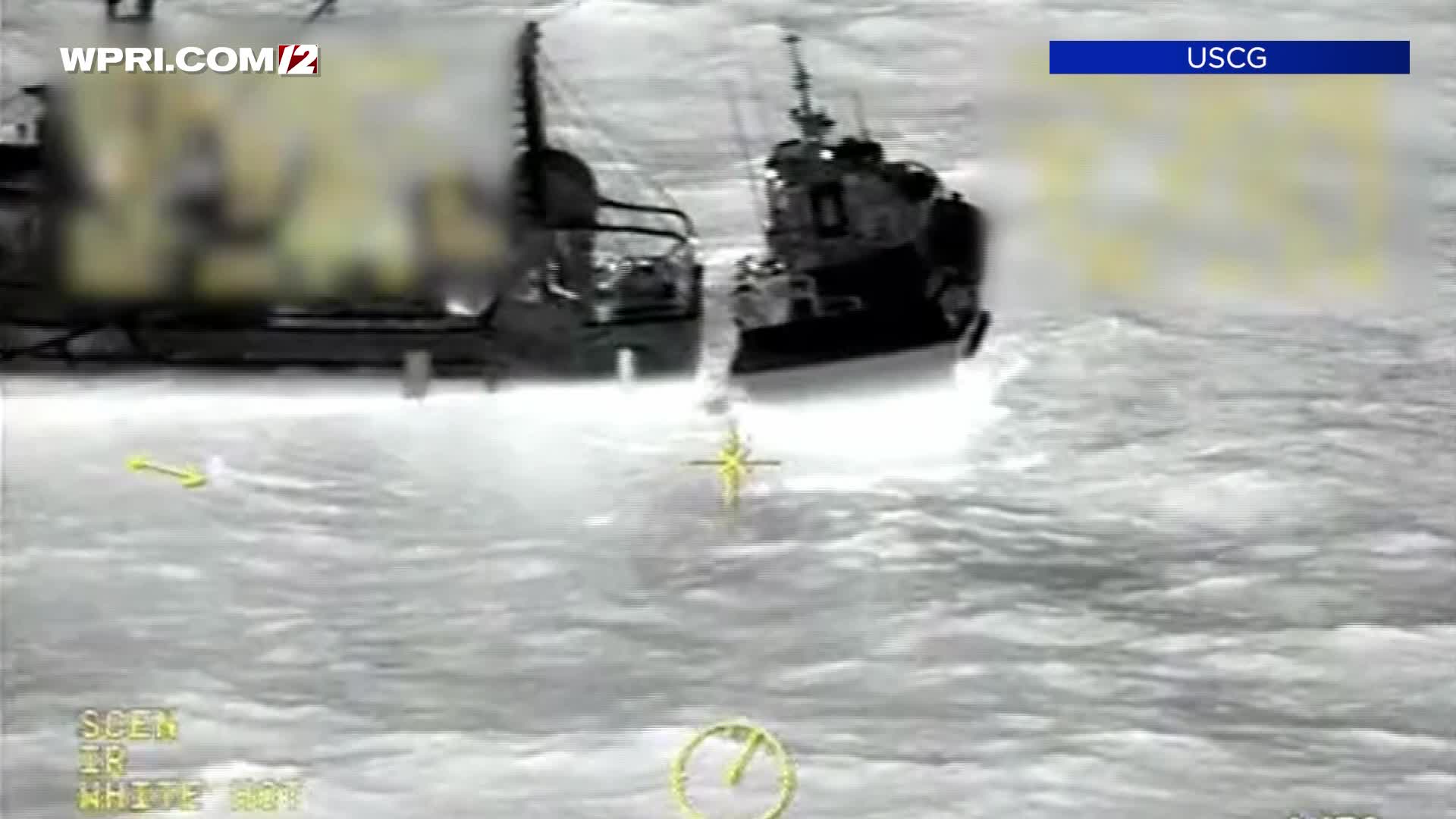 Video Now: USCG rescues 4 after boat crash near Block Island – WPRI.com