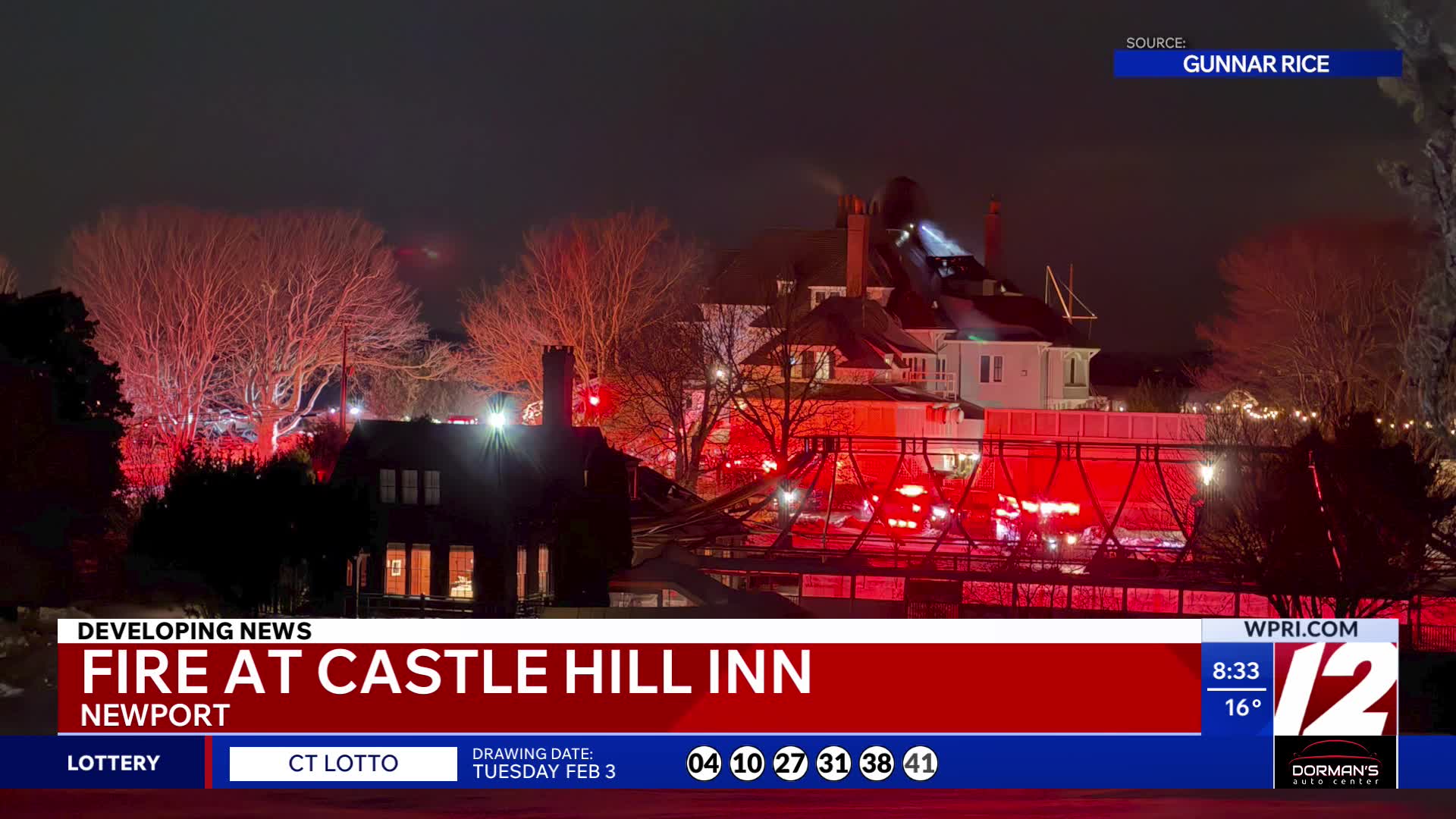 Crews investigating fire at Castle Hill Inn – WPRI.com