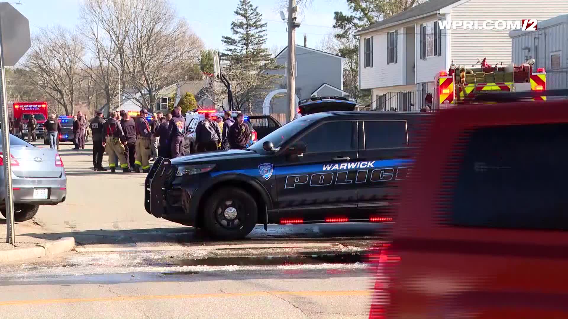 Video Now: Heavy police presence on Frawley Street in Warwick – WPRI.com