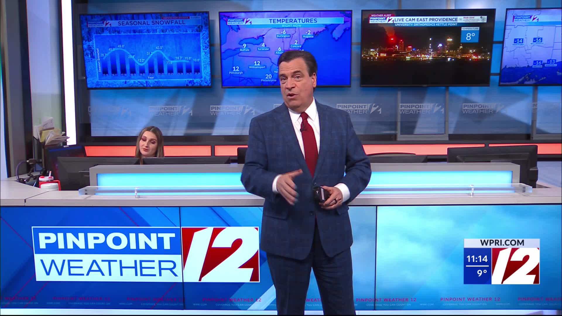 WPRI 12 Weather Forecast 1/24/26: Major Snowstorm Bringing Large ...