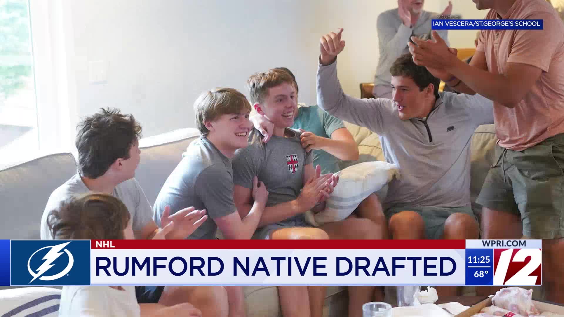 Rhode Island native, PC commit selected in 2025 NHL Draft – WPRI.com