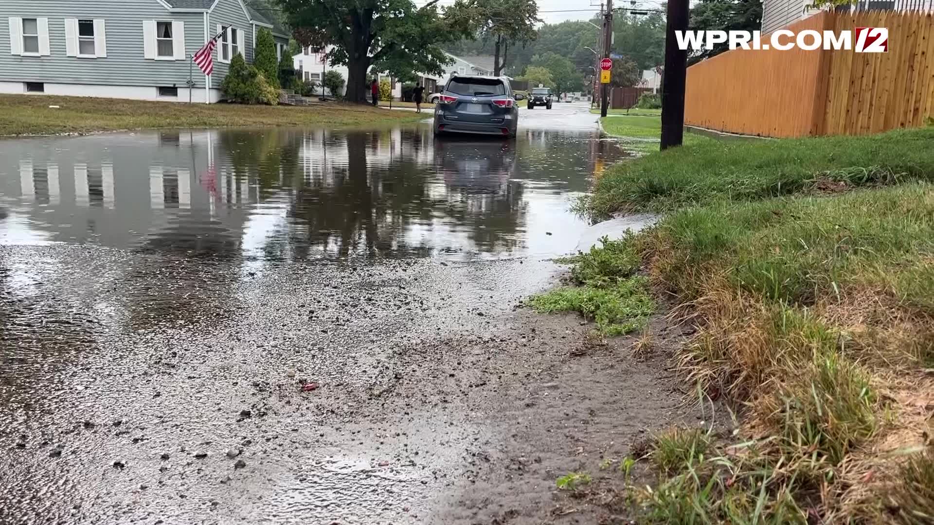 VIDEO NOW: Flooding on North Providence street – WPRI.com