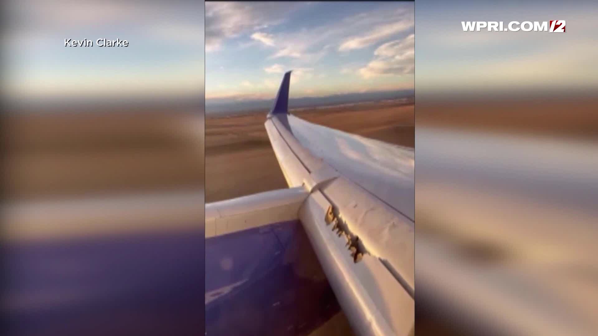 VIDEO NOW: Man narrates plane with broken wing landing in Denver – WPRI.com