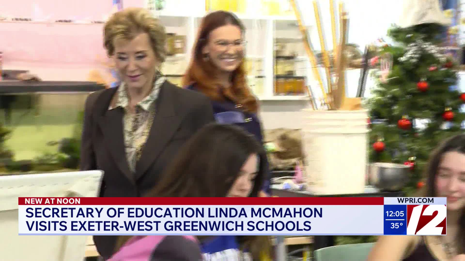 Secretary of Education visits Exeter-West Greenwich schools – WPRI.com