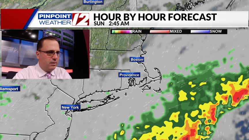 Weather Now: Showers/Drizzle Overnight; Windy Sunday Ahead – WPRI.com