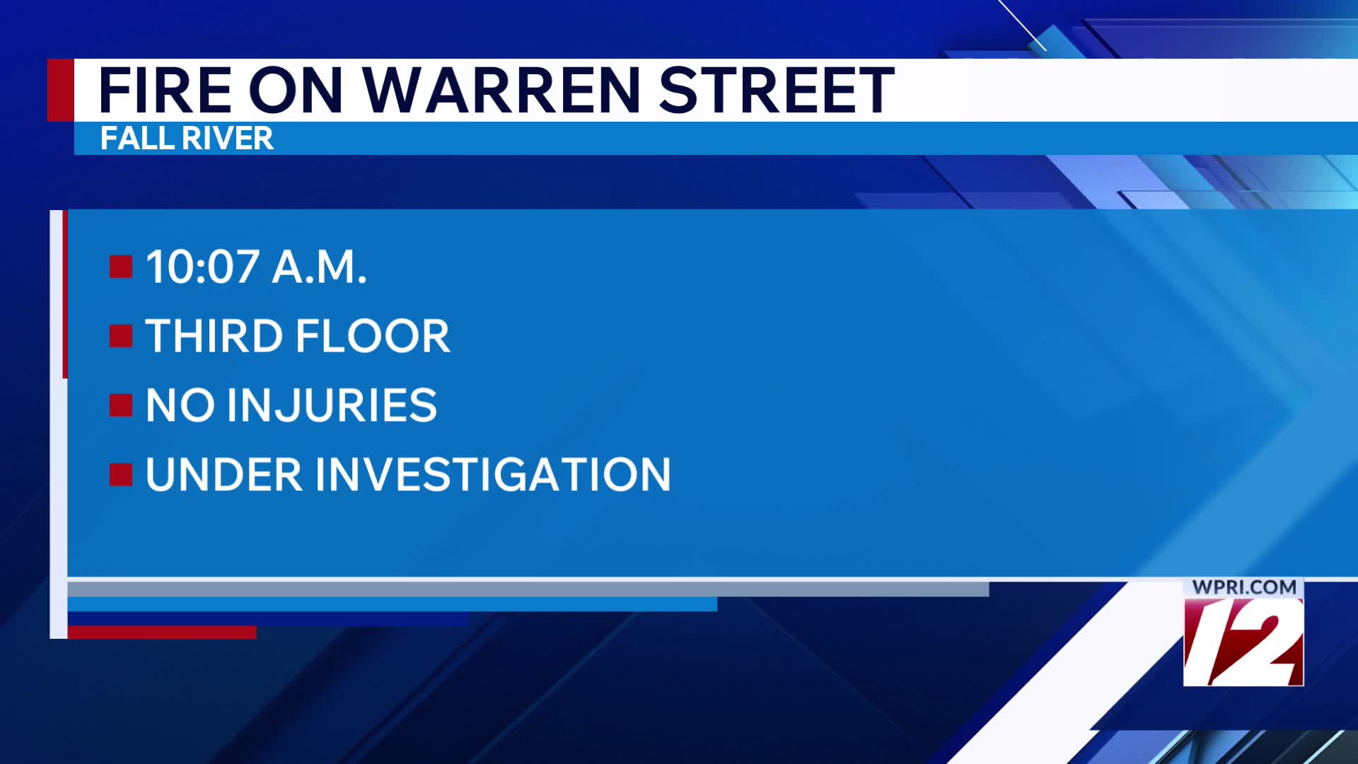 Crews knock down fire in Fall River – WPRI.com