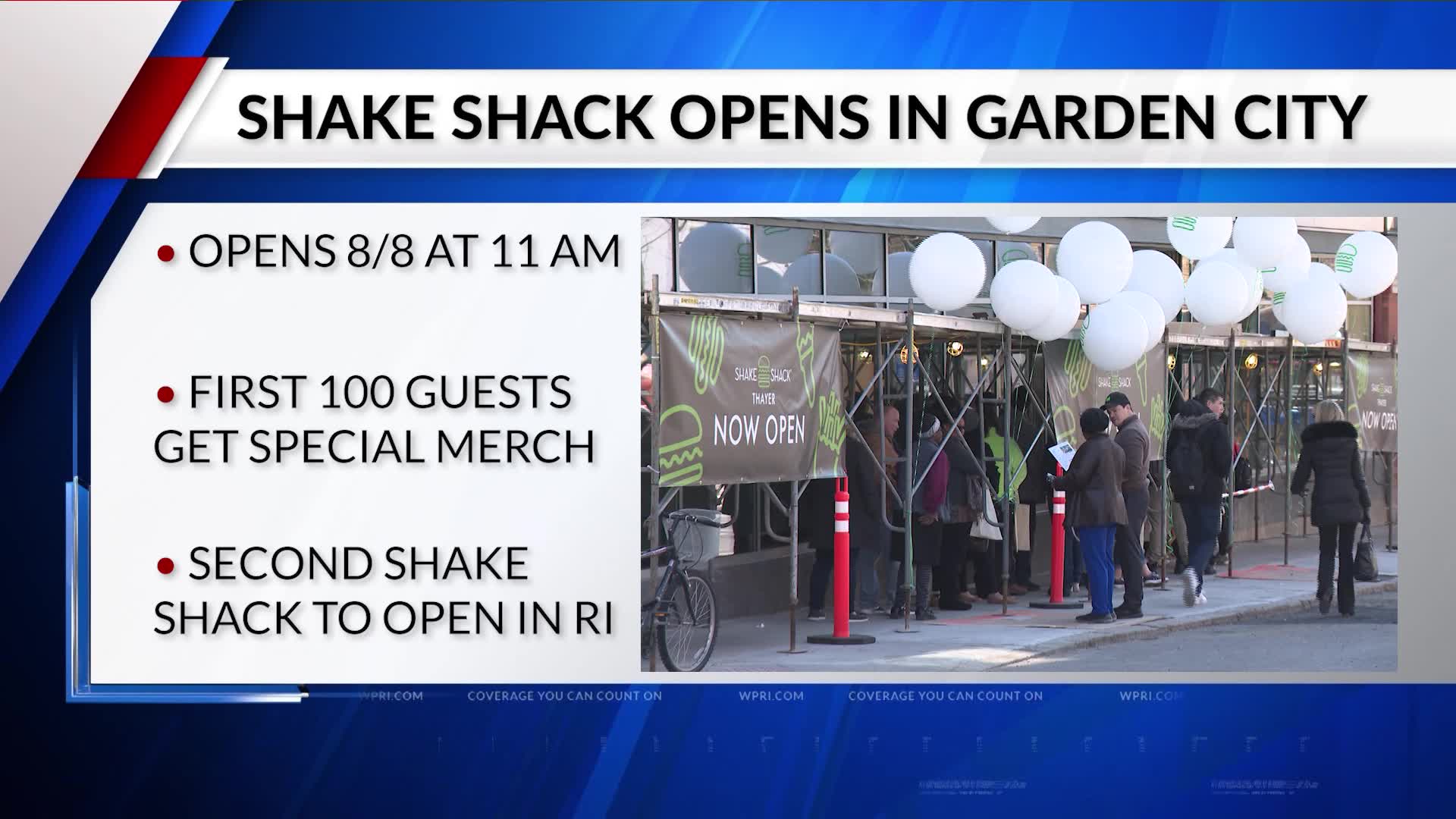 VIDEO NOW: Shake Shack to open in Garden City next week – WPRI.com
